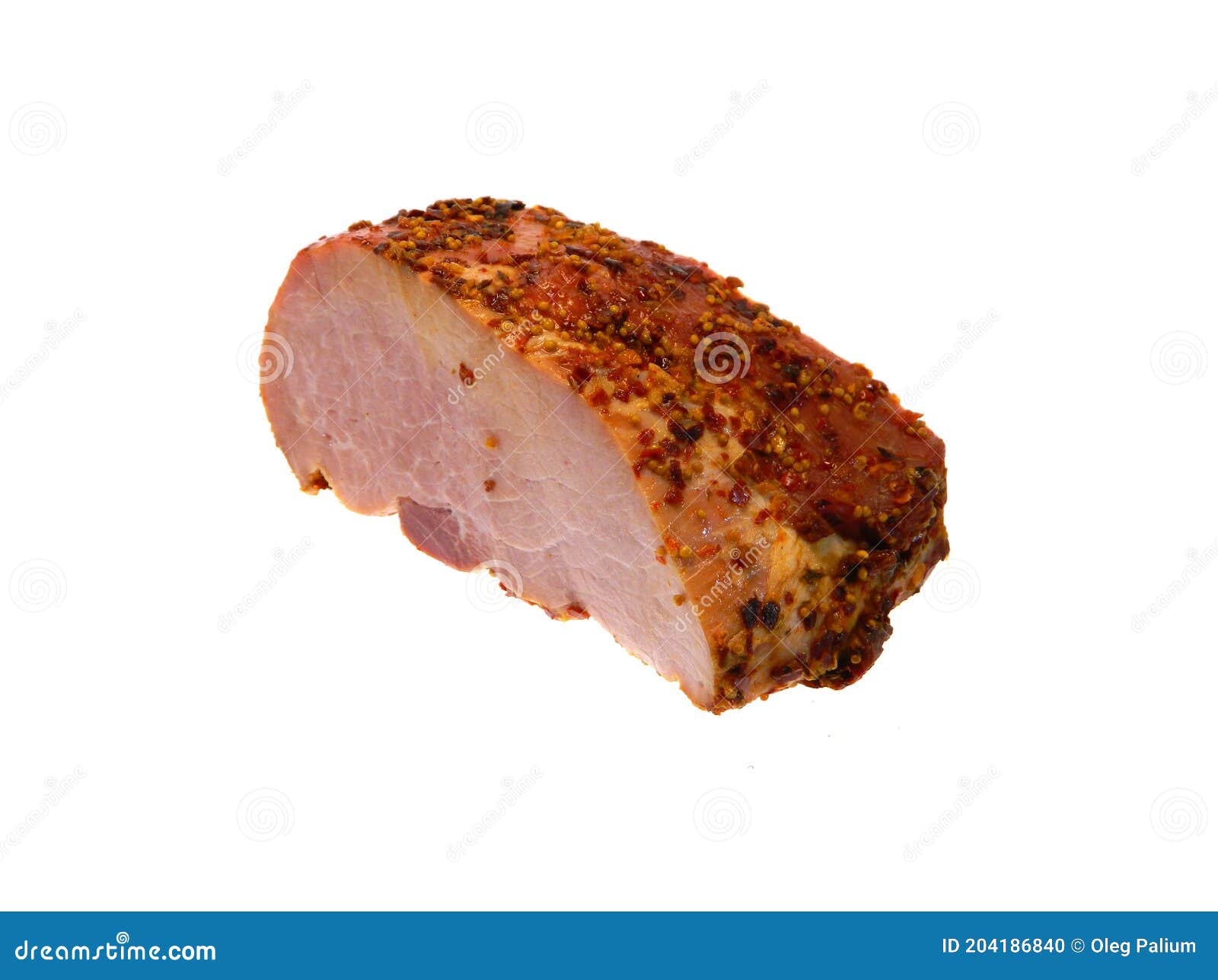 Meat Isolated on White Background Stock Photo - Image of grill, food ...