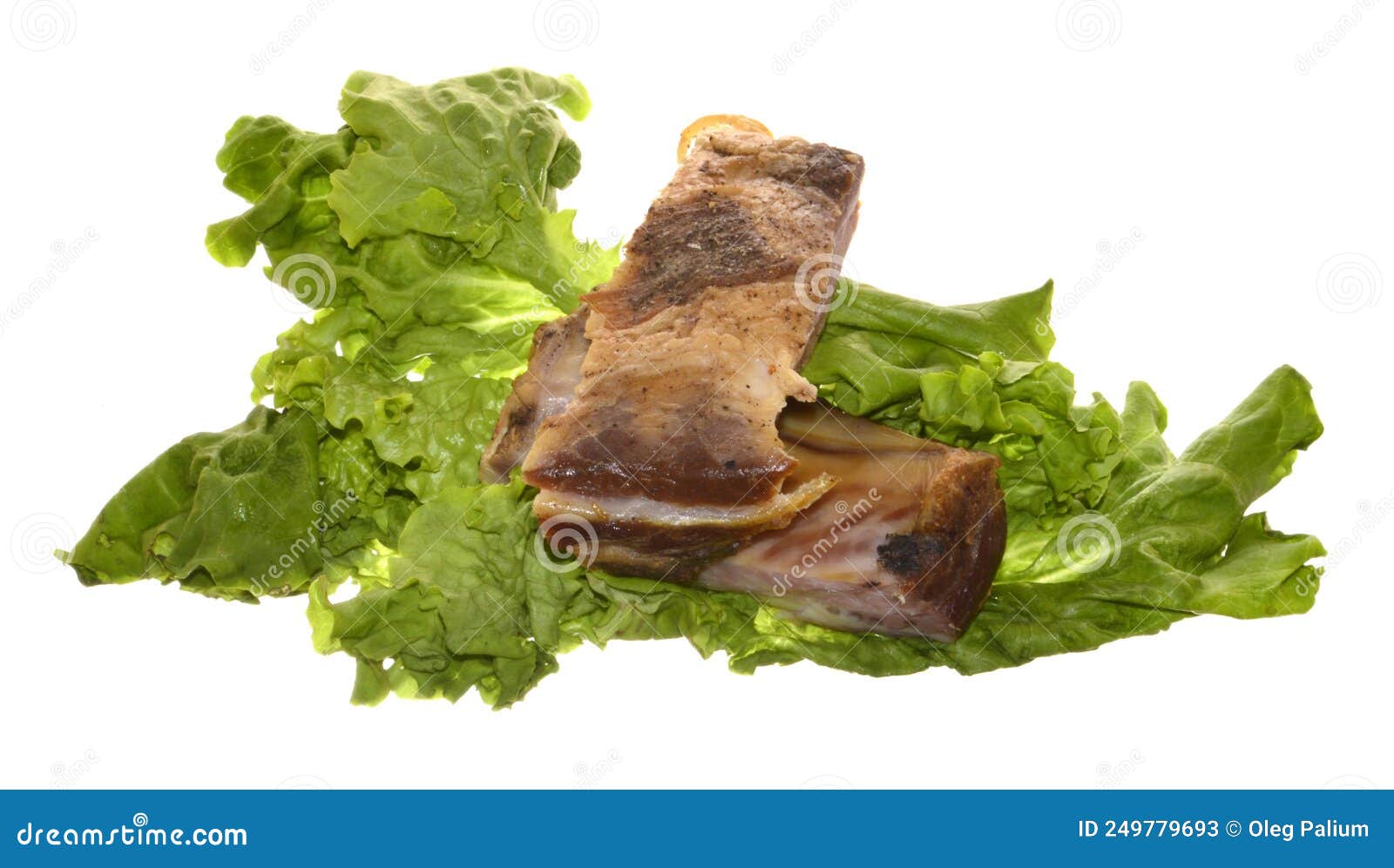 Meat Isolated on White Background Stock Image - Image of meat, gourmet ...