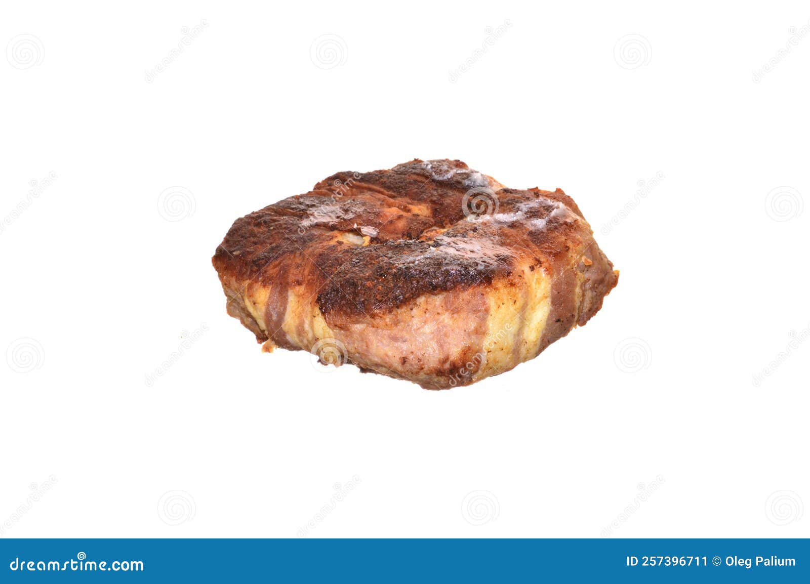 Meat Isolated on White Background Stock Image - Image of cutlet, dinner ...