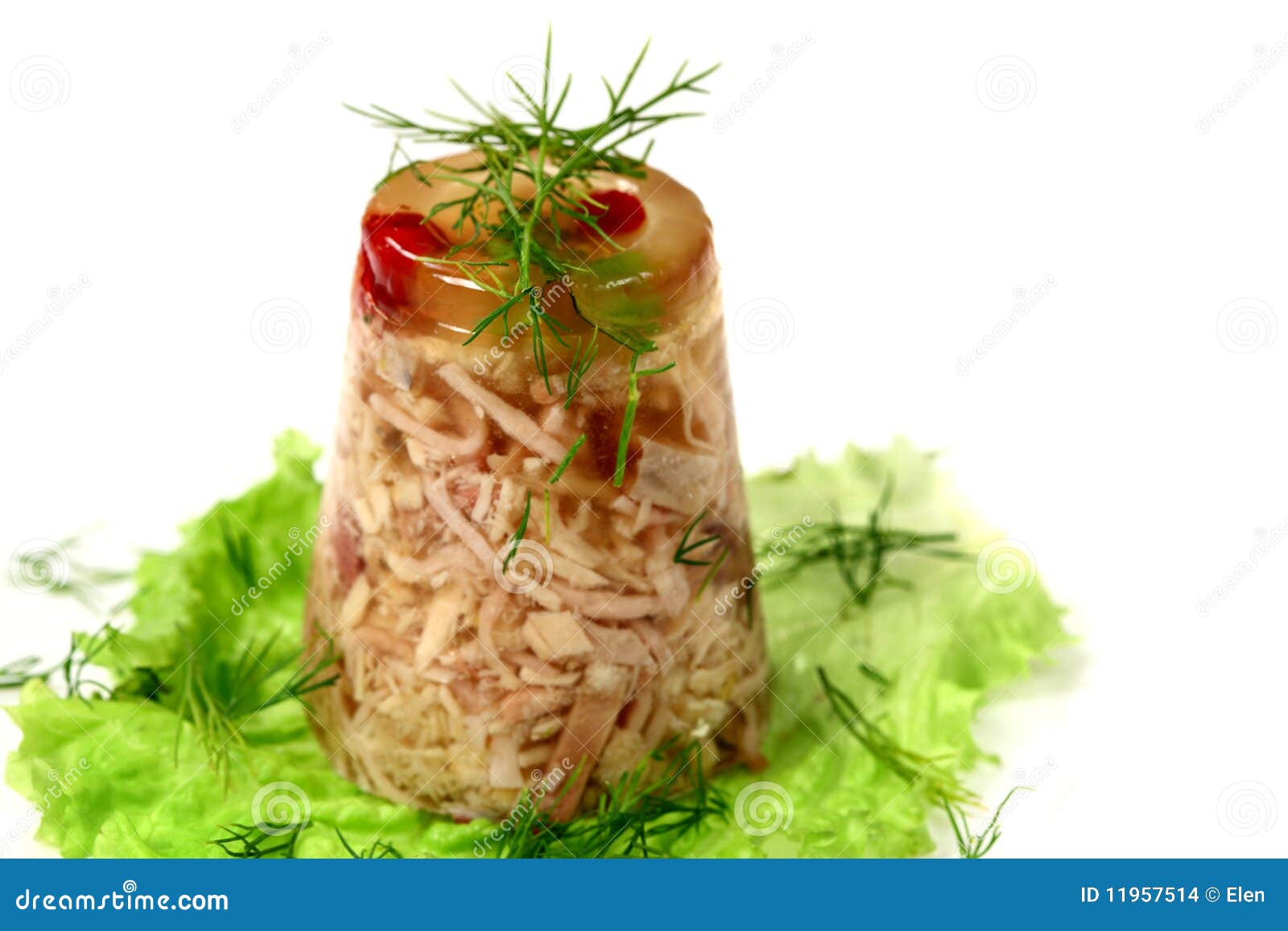 Meat jelly stock photo. Image of restaurant, chicken - 11957514