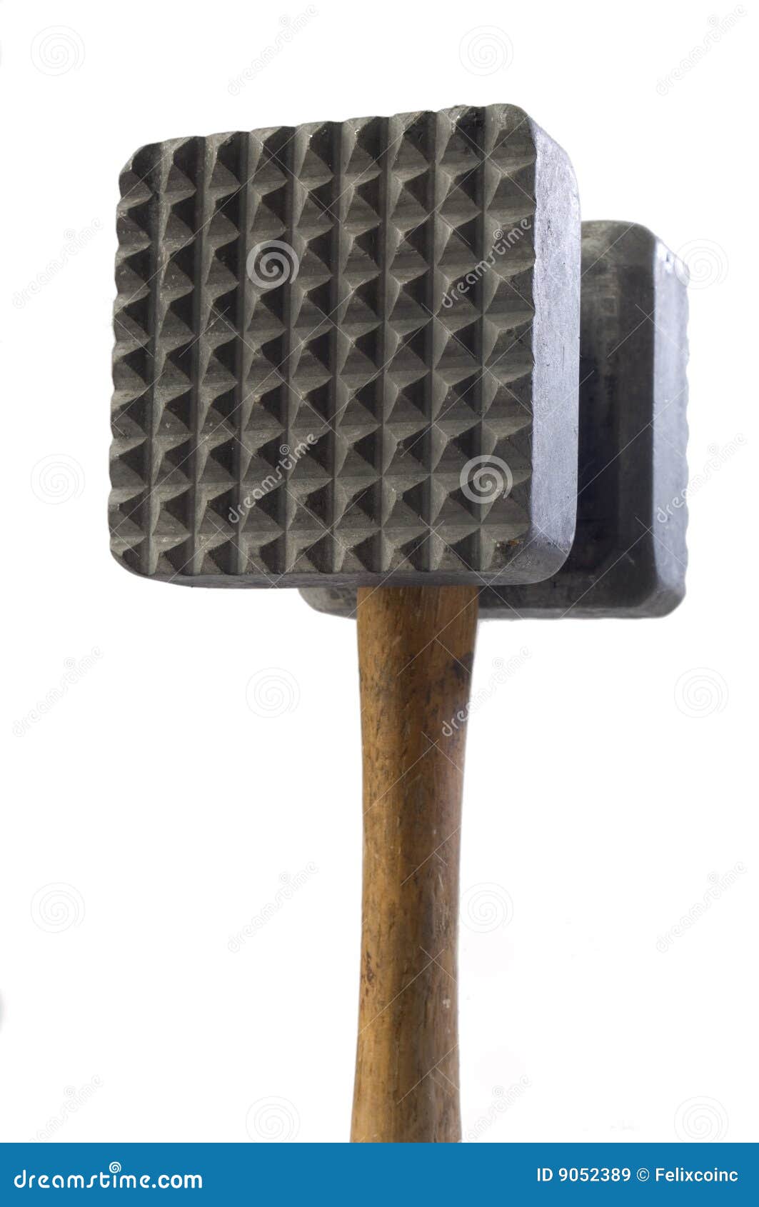 Meat mallet stock image. Image of tool, pount, metal, kitchen - 9052389