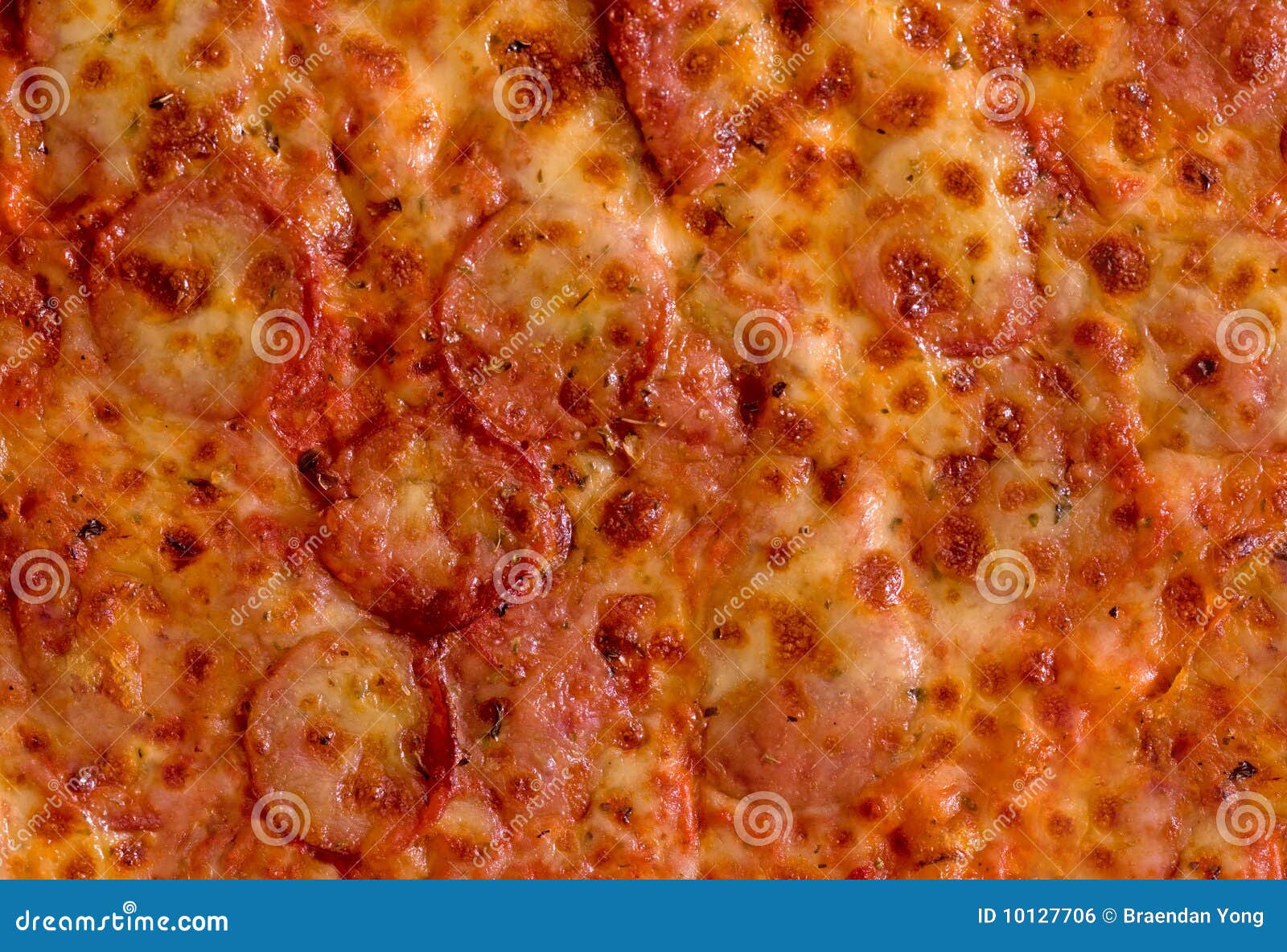 Meat mania pizza stock photo. Image of diet, italian - 10127706