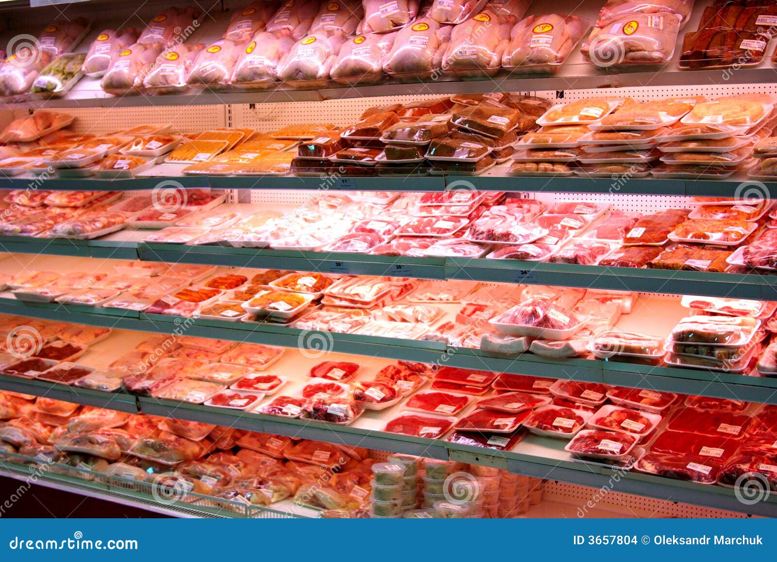Meat market stock photo. Image of food, butchered, sale - 3657804