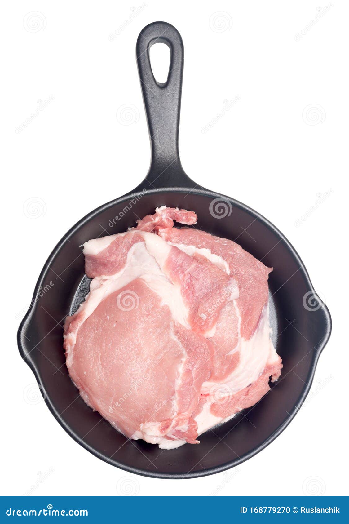 Meat in pan stock photo. Image of view, meat, shin, uncooked - 168779270