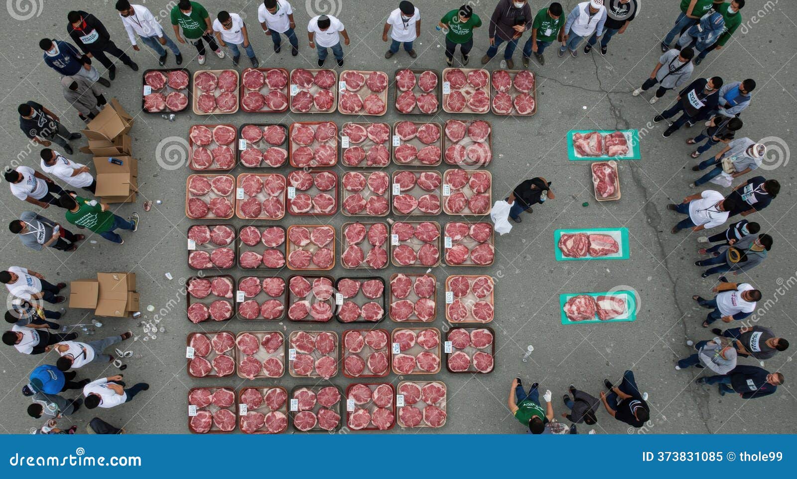 Qurbani Meat Packaging Islamic Sacrifice Design Vector Design ...