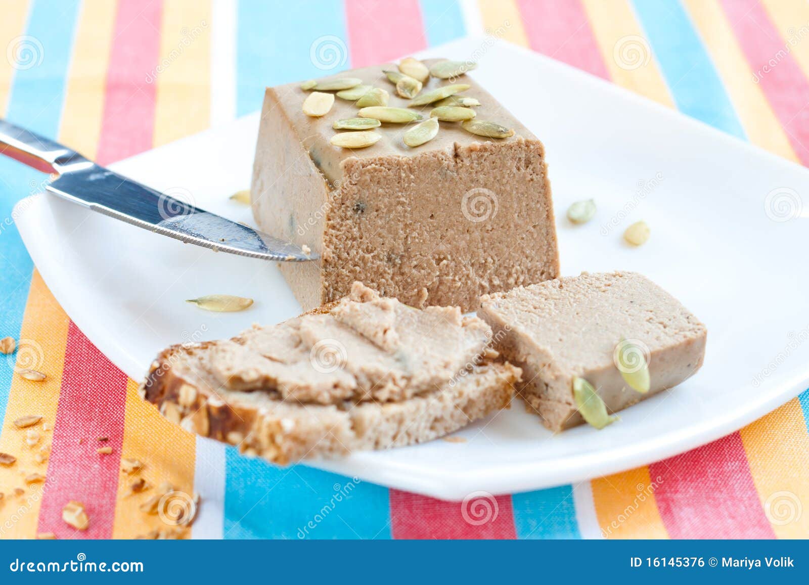 Meat Paste Isolated, Tuna Pate Smear, Chopped Liver Mousse, Fish Paste ...