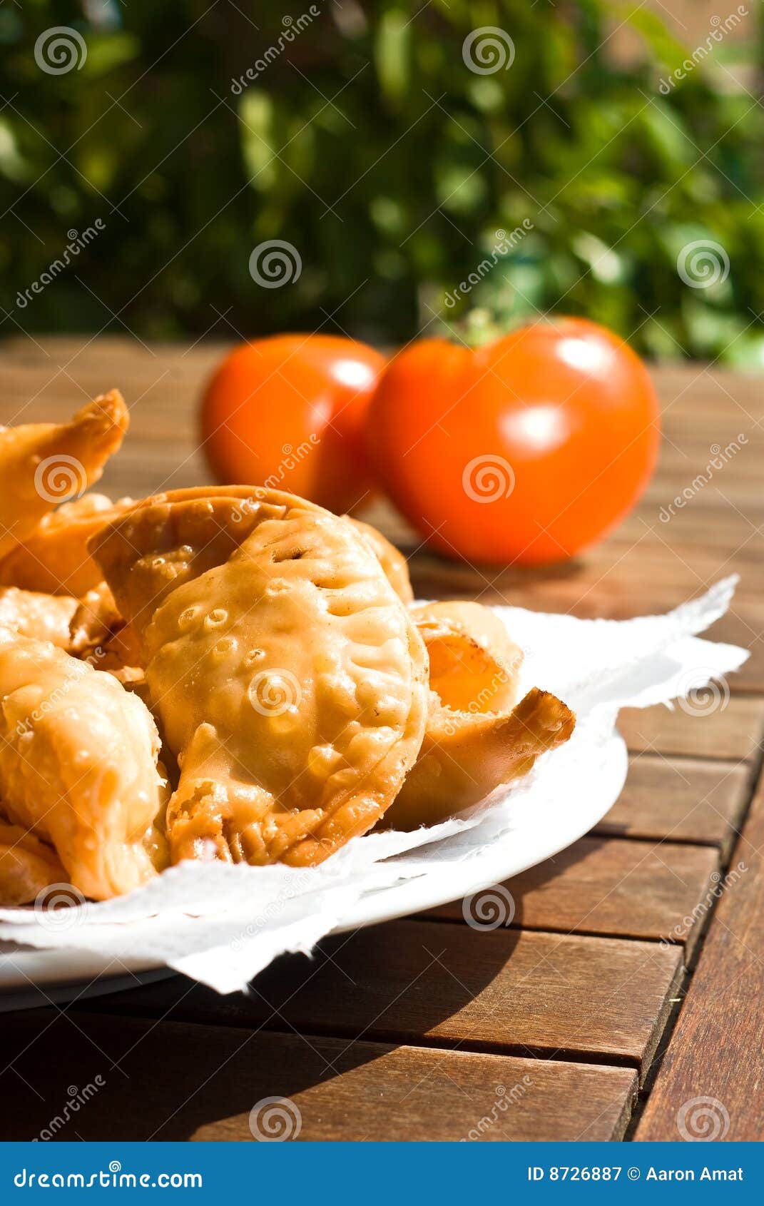 Meat pastries stock image. Image of caribbean, appetizer - 8726887