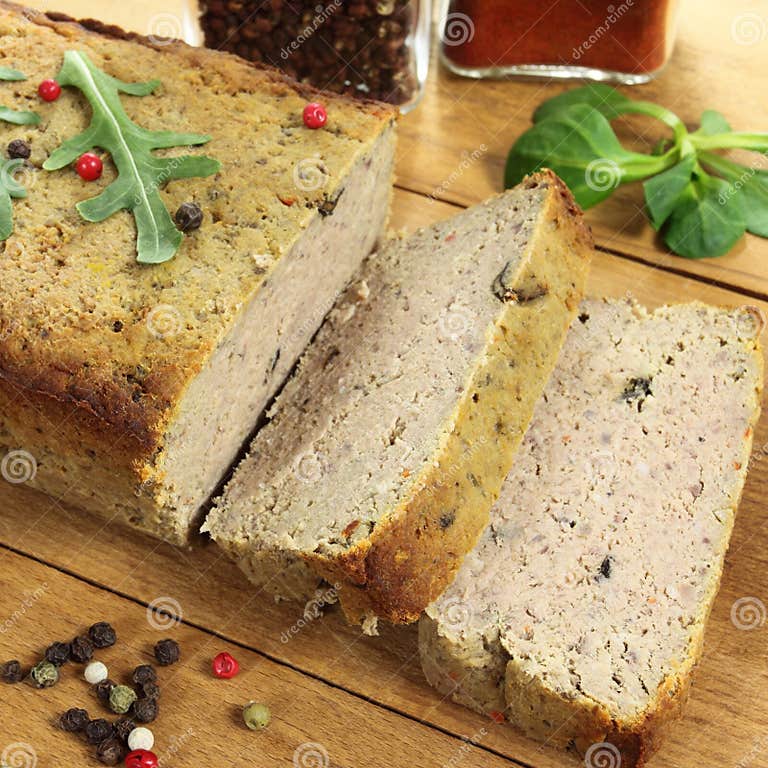 Meat pate. stock photo. Image of fayre, served, prepared - 49882802