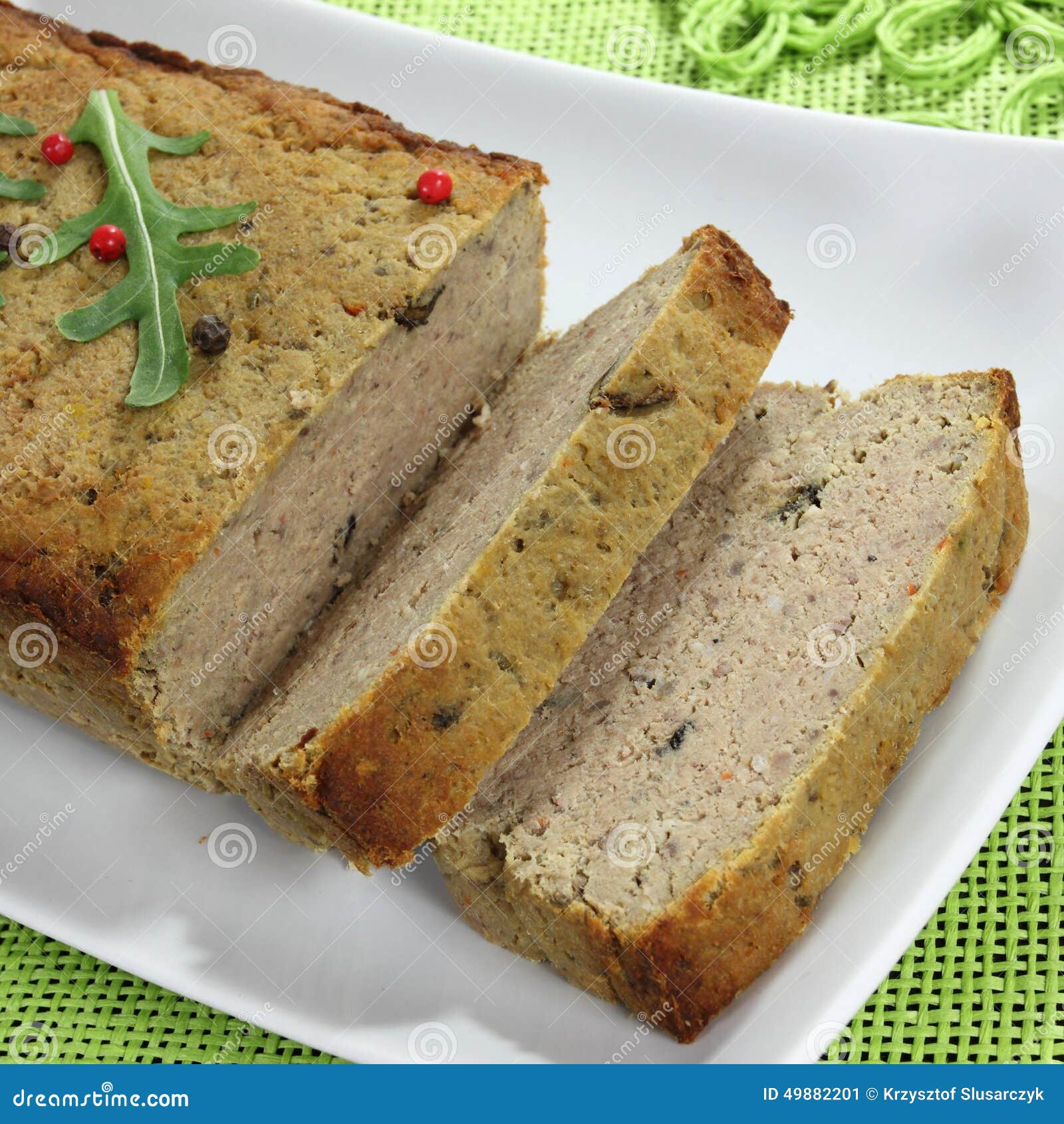Meat pate. stock image. Image of meal, liver, pastry - 49882201