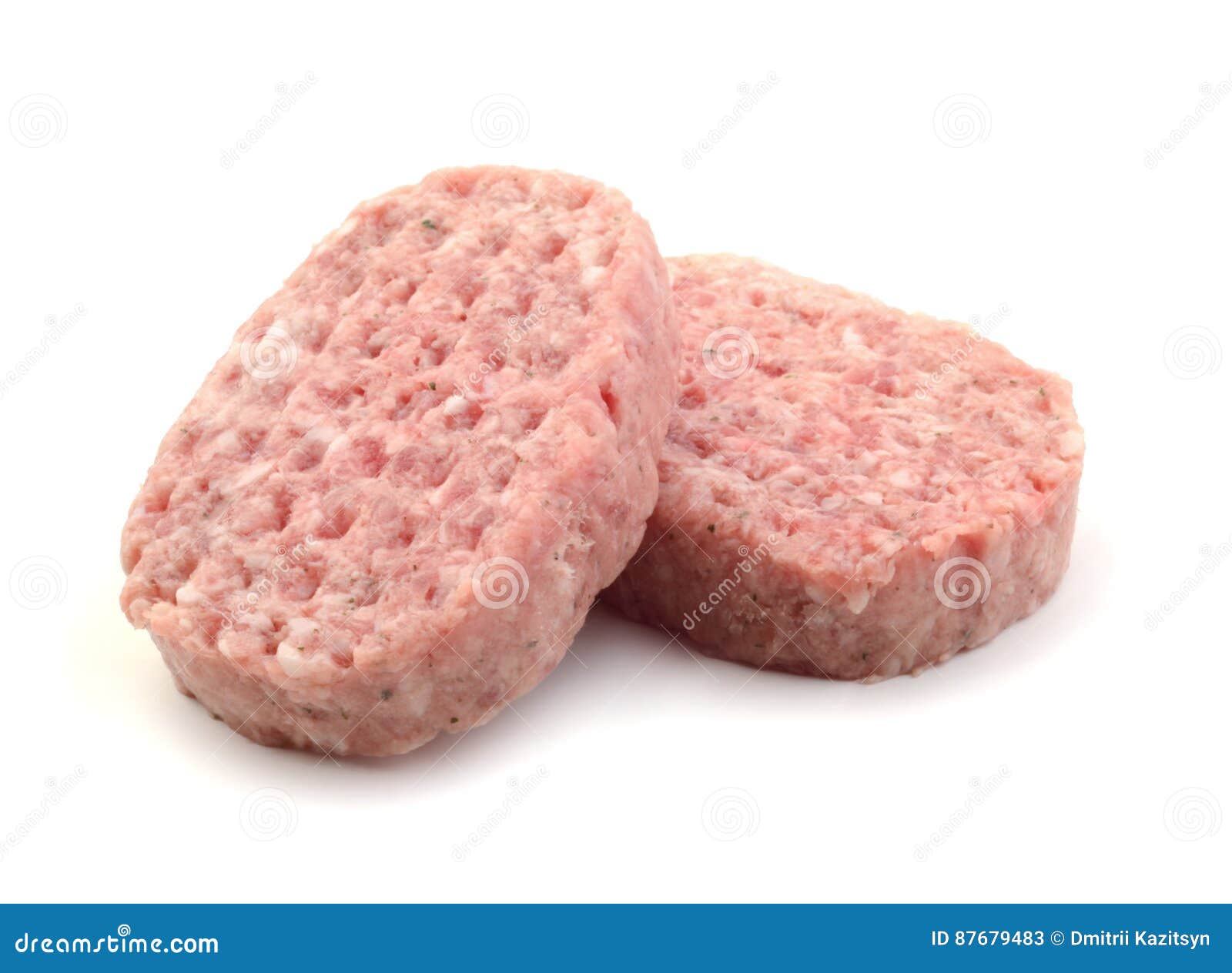 Meat patties isolated stock image. Image of culinary - 87679483