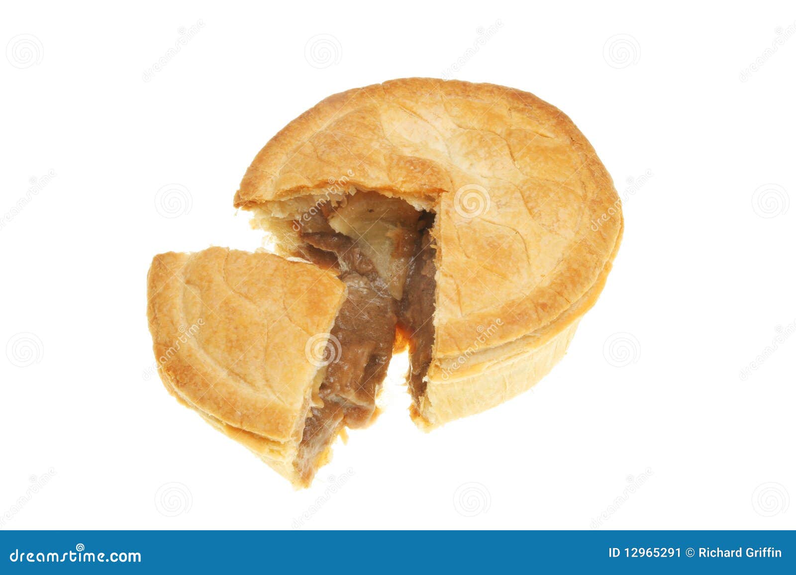 Meat pie stock image. Image of chart, isolated, white - 12965291