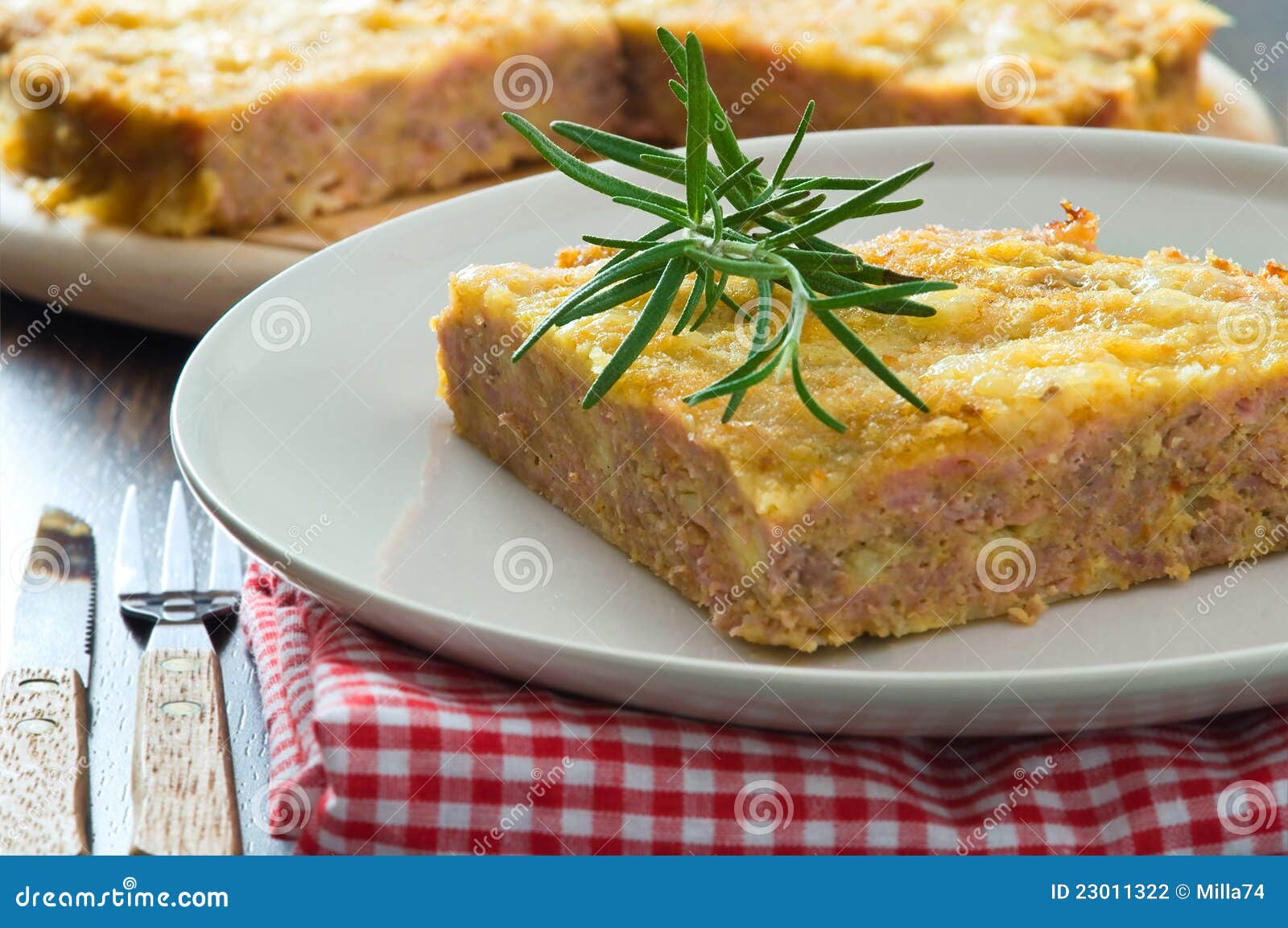 Meat pie. stock photo. Image of cake, gastronomy, lunch - 23011322