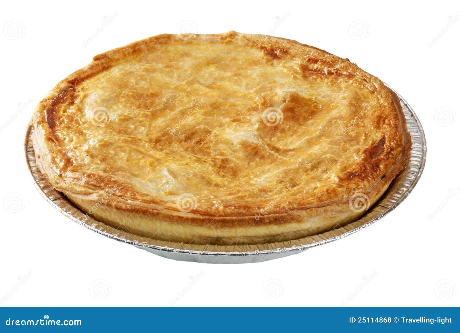Meat Pie stock photo. Image of tray, baked, isolated - 25114868