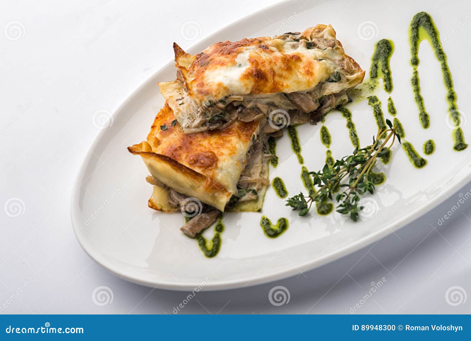 Meat pie on a plate. stock photo. Image of colorful, meat - 89948300