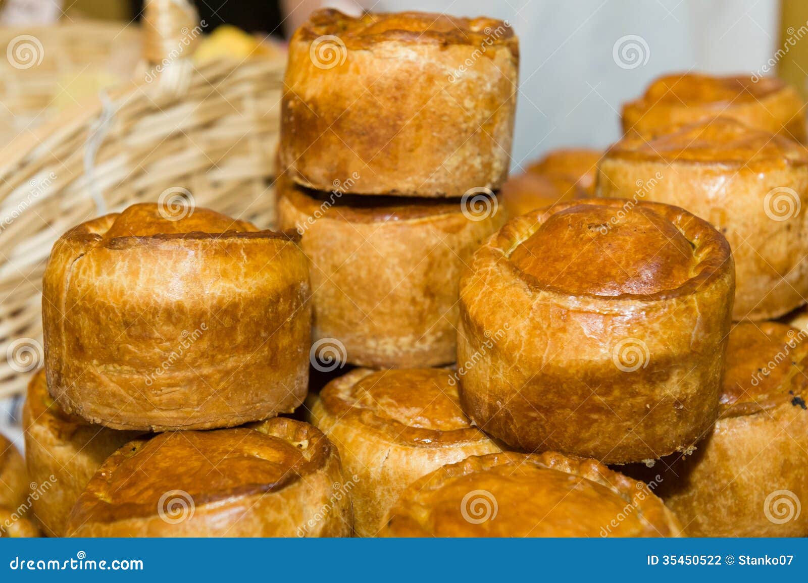 Meat pies stock photo. Image of appetite, food, display - 35450522