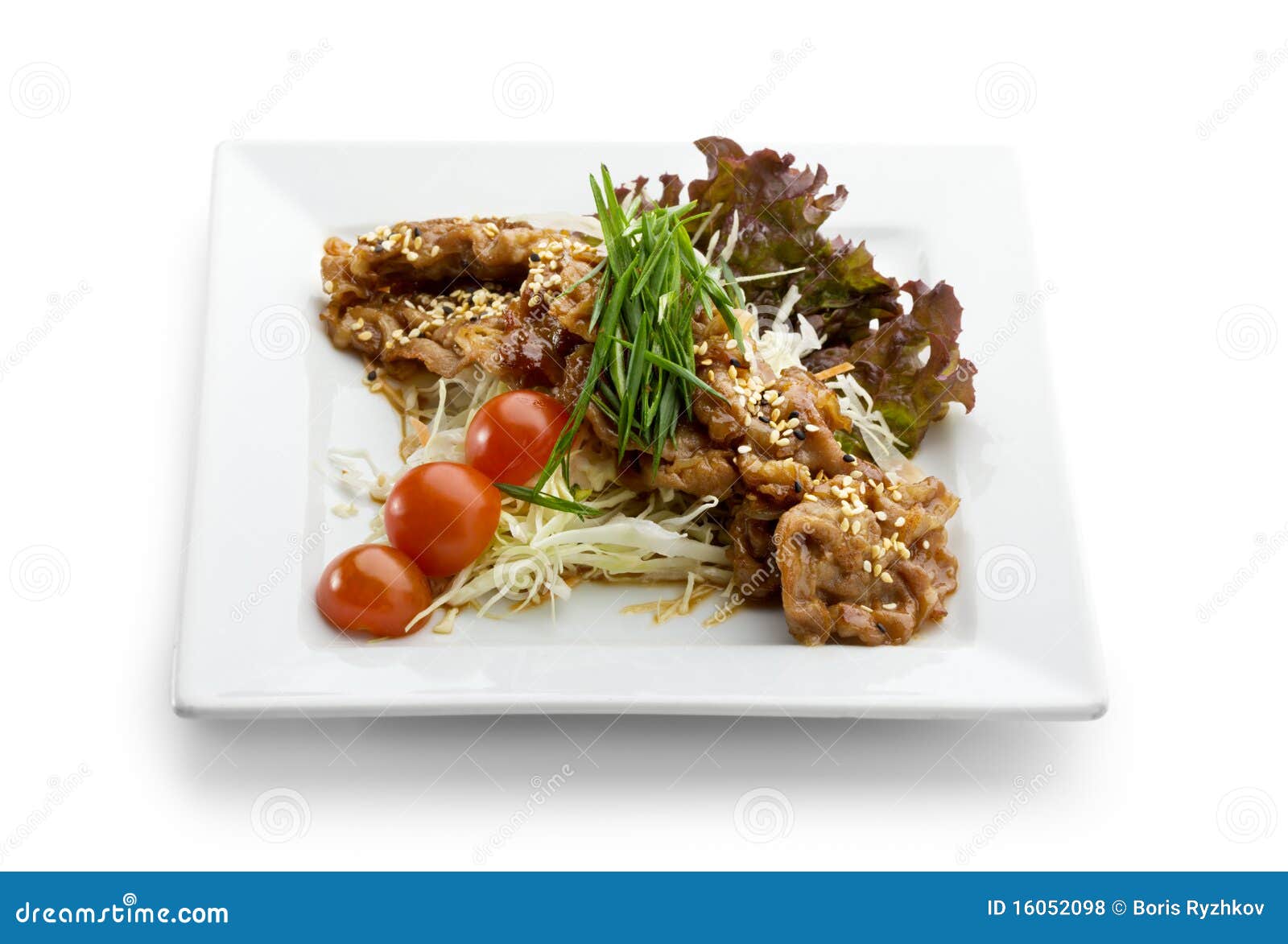 Meat Plate stock photo. Image of cuisine, plate, fresh - 16052098