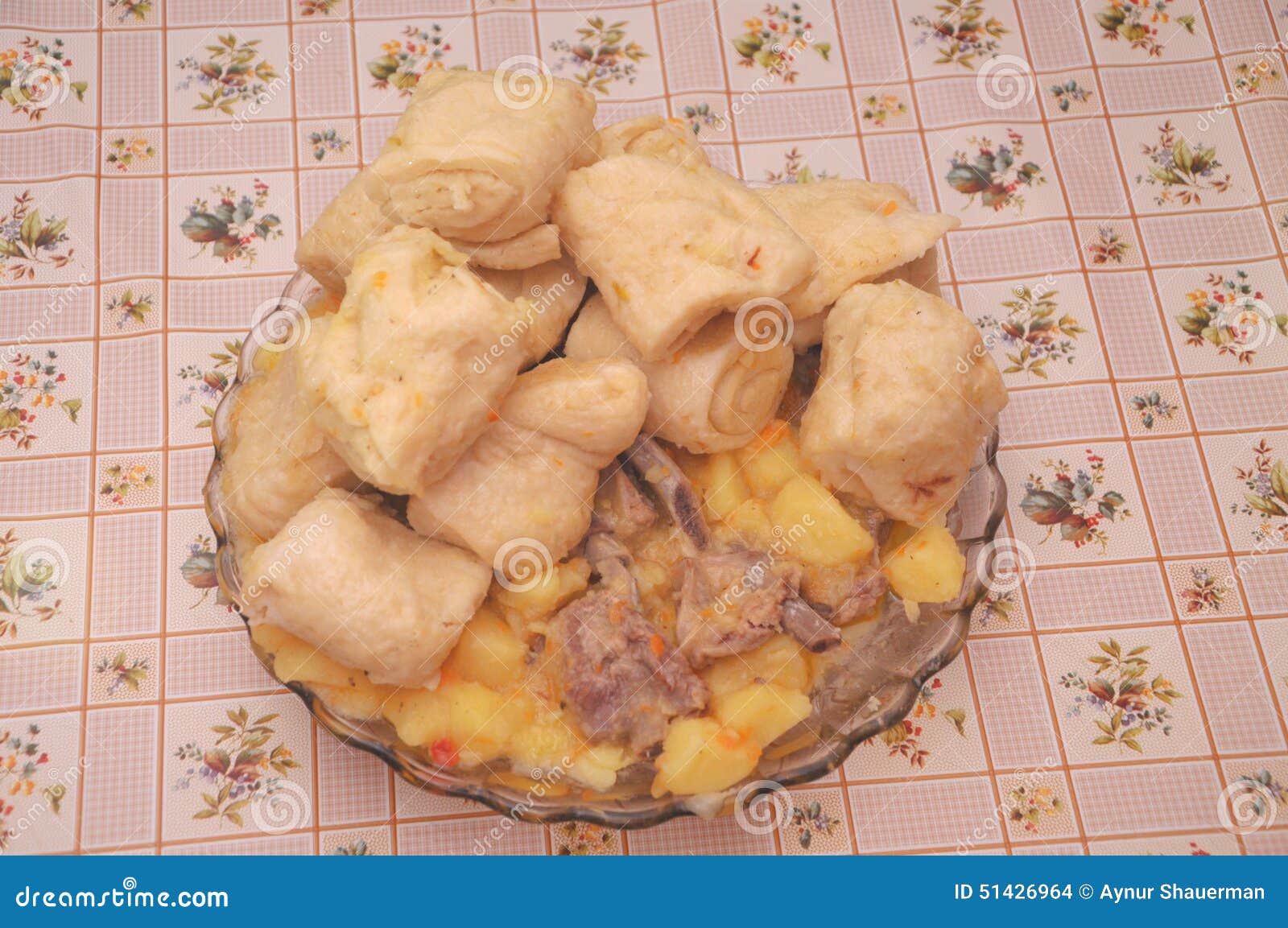 Meat and Potato German Strudel Stock Photo - Image of favourite, dough ...