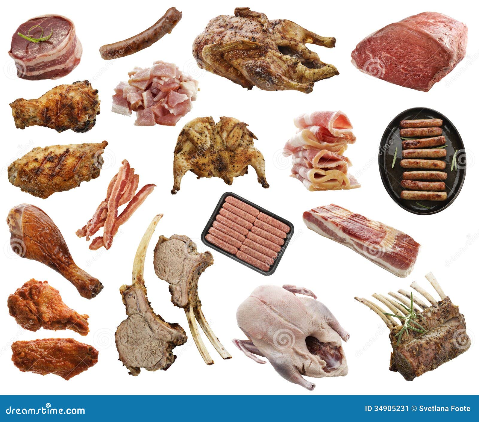 Meat Products stock image. Image of lamb, barbecue, collection - 34905231