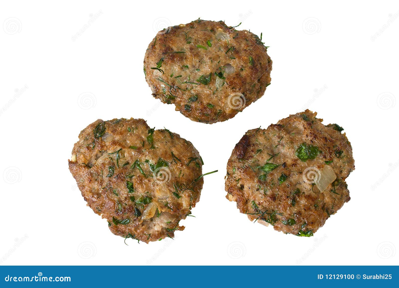Meat rissoles stock photo. Image of healthy, spice, pepper - 12129100