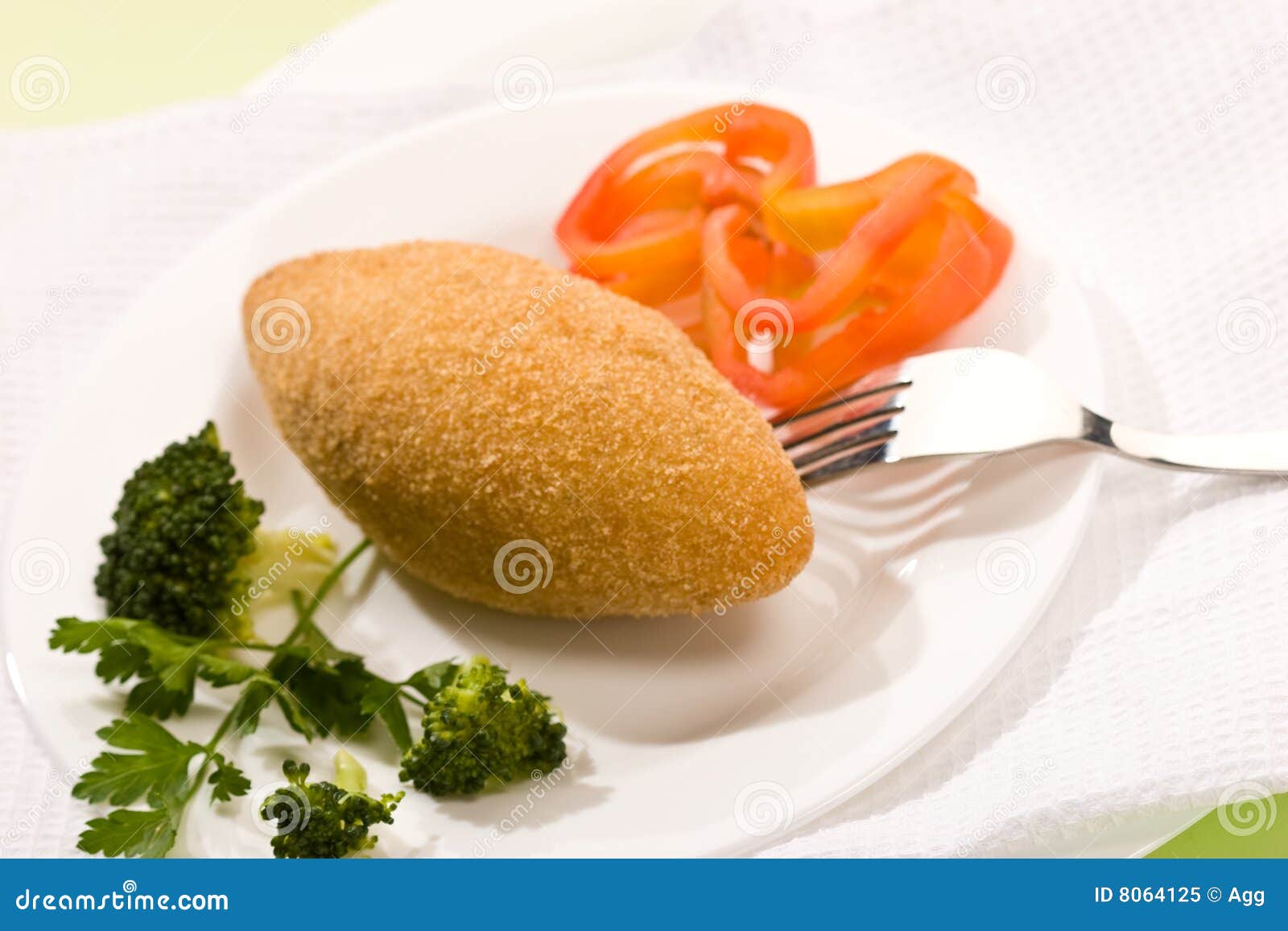 Meat rissoles stock image. Image of food, dish, meat, tasty - 8064125