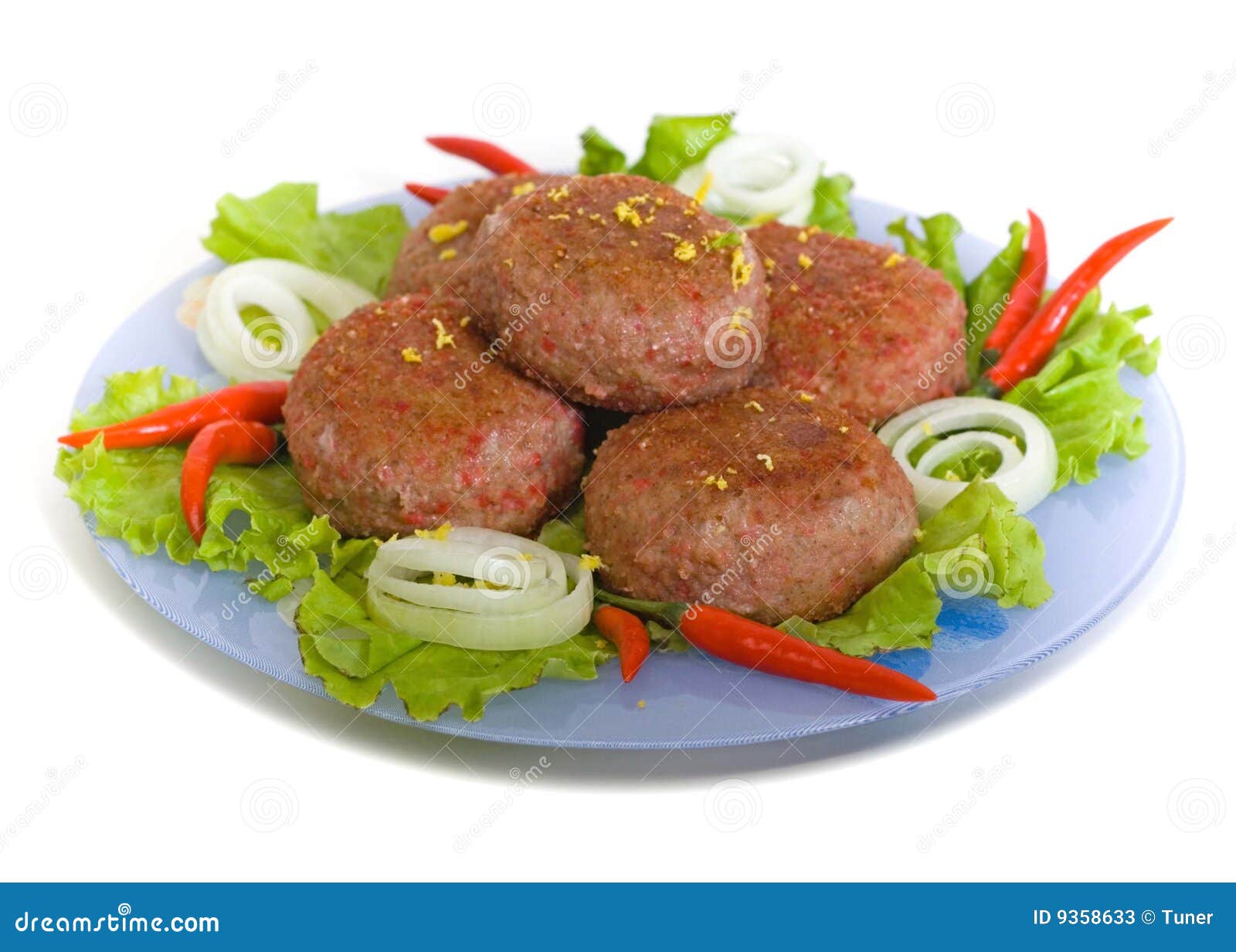 Meat rissoles stock image. Image of cutlet, deluxe, culinary - 9358633