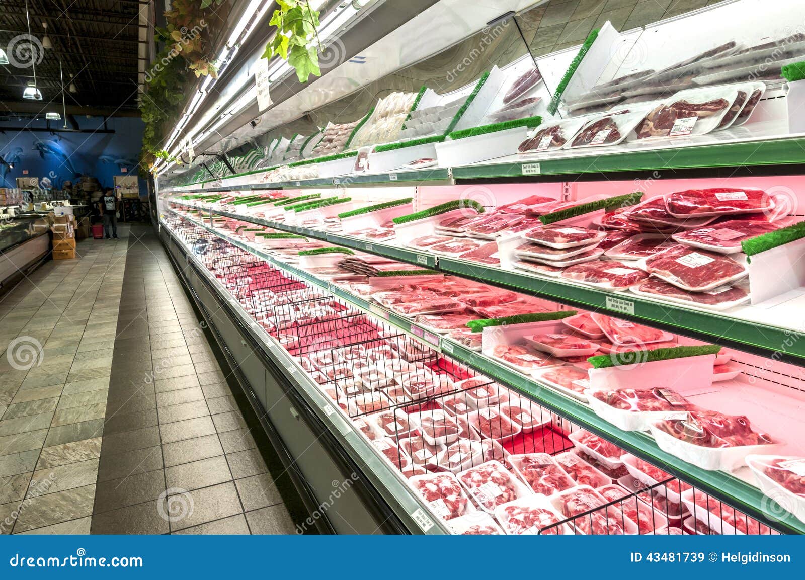 Meat section editorial stock image. Image of market, selection - 43481739