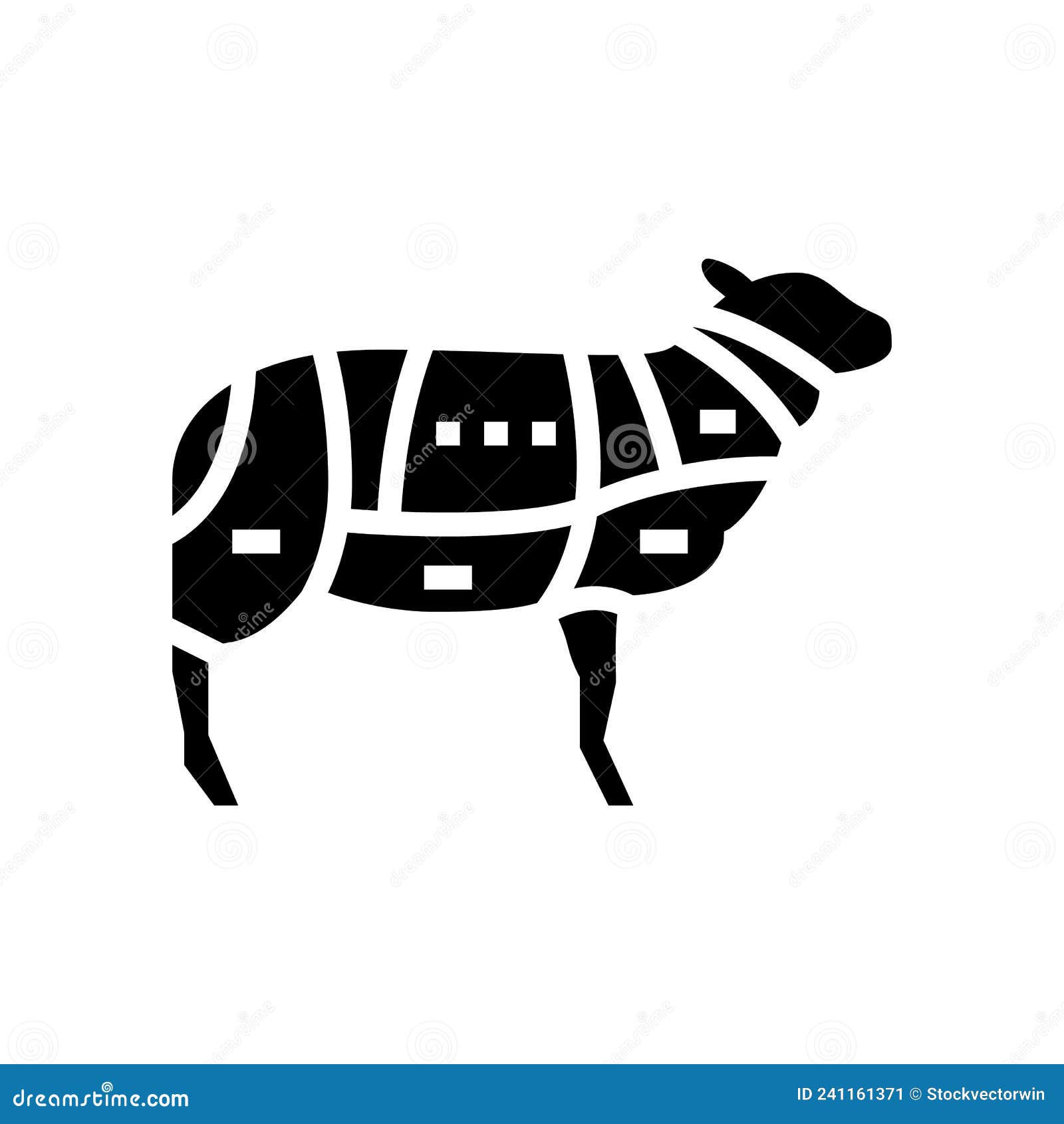 Meat Sheep Glyph Icon Vector Illustration Stock Vector - Illustration ... Meat Sheep Glyph Icon Vector Illustration Stock Vector - Illustration ...