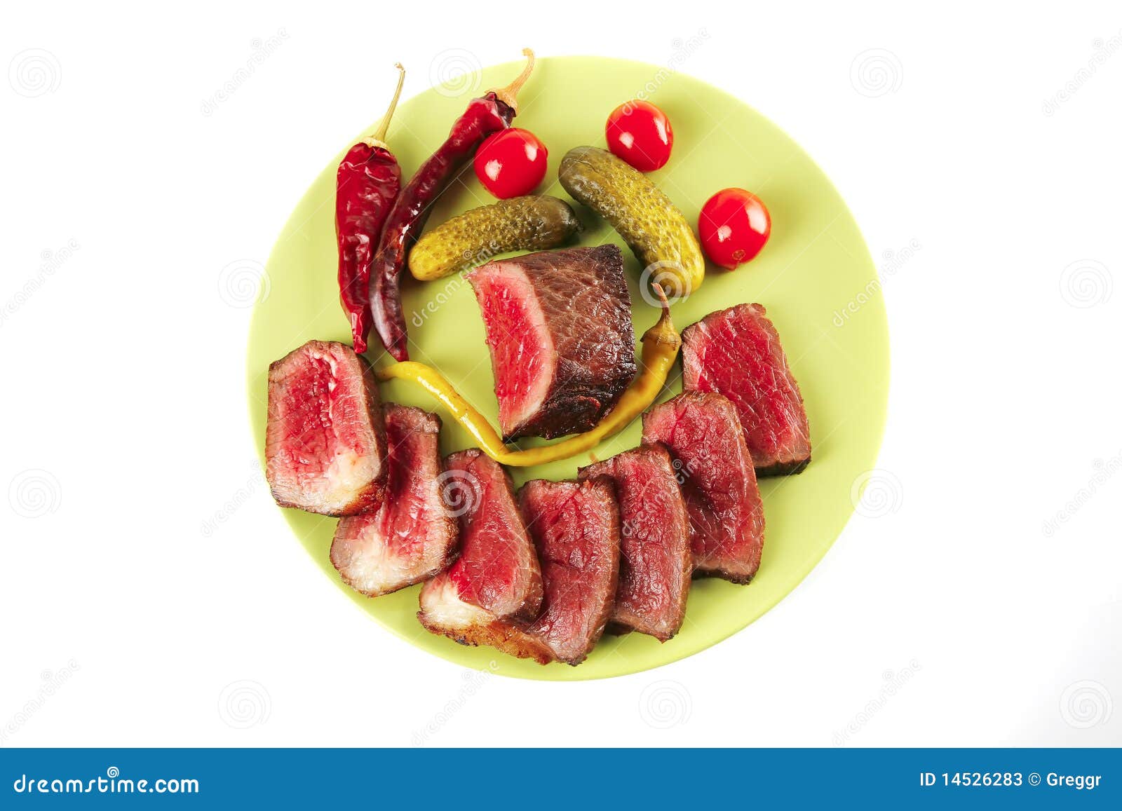 Meat slices and chunk stock image. Image of food, chili - 14526283