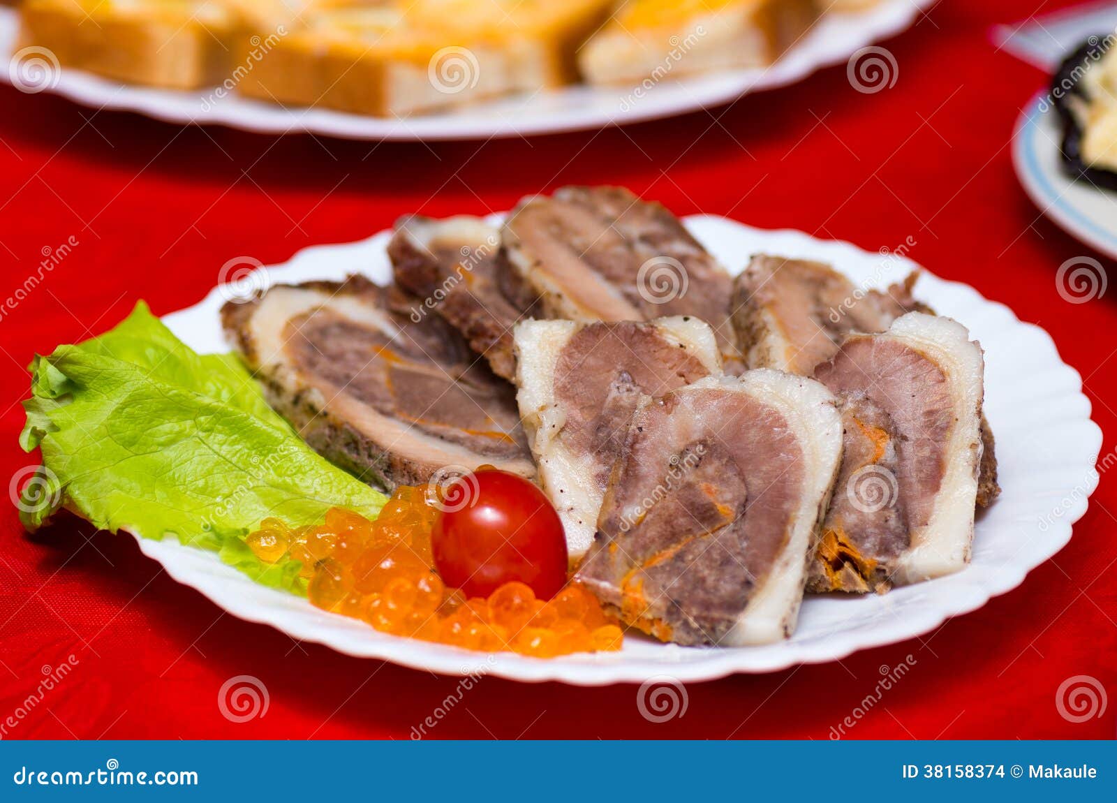 Meat snacks stock photo. Image of gastronomy, gourment - 38158374