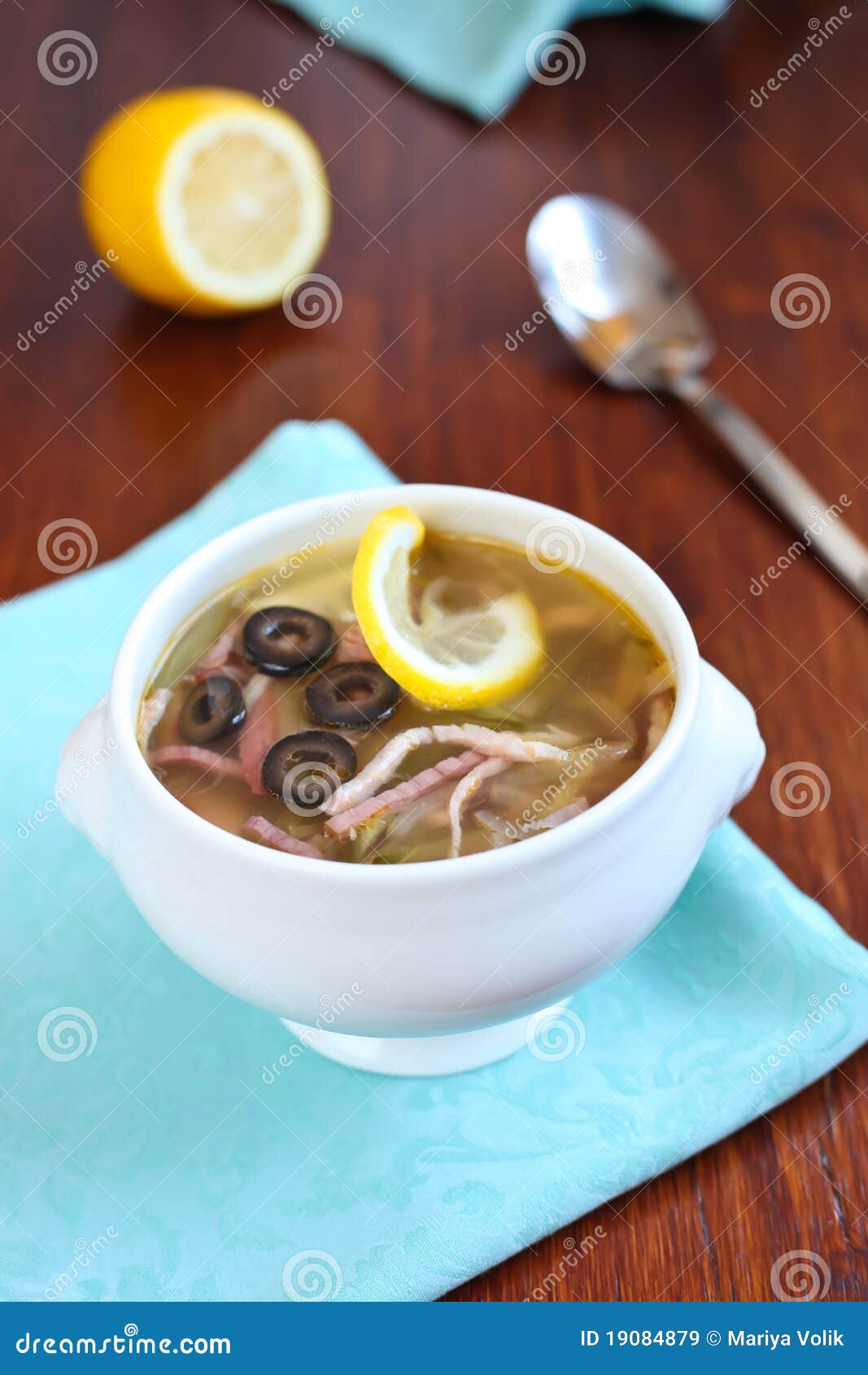 Meat solyanka stock image. Image of russian, taste, food - 19084879