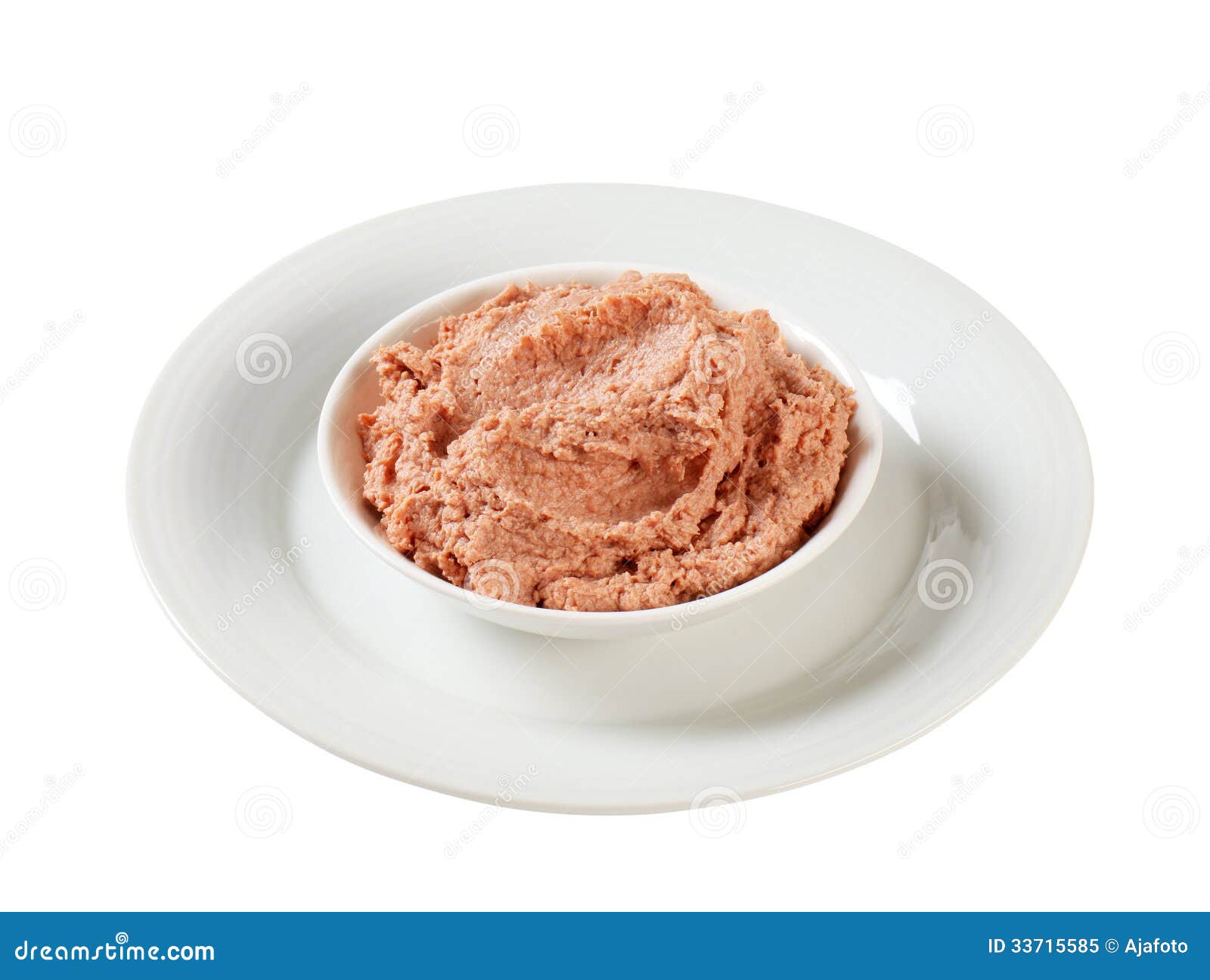Meat spread stock image. Image of pate, background, cutout - 33715585