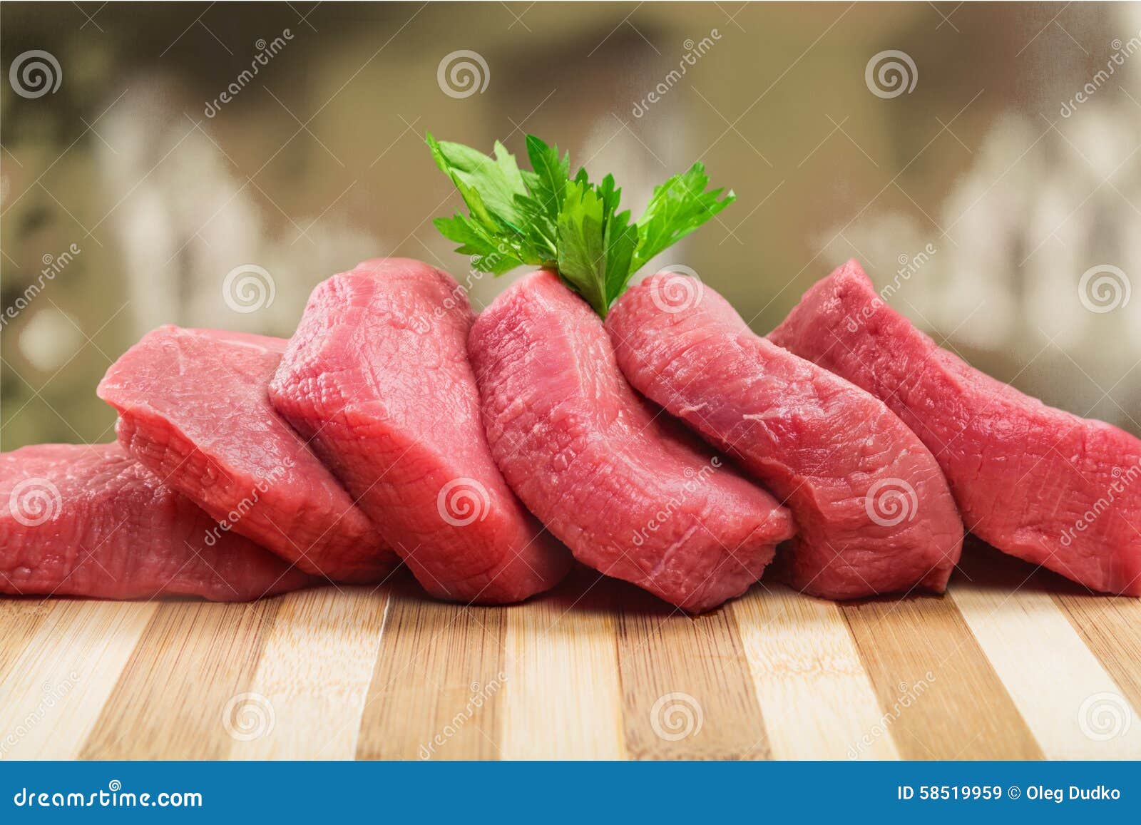 Meat stock image. Image of meat, butchery, isolated, steak - 58519959