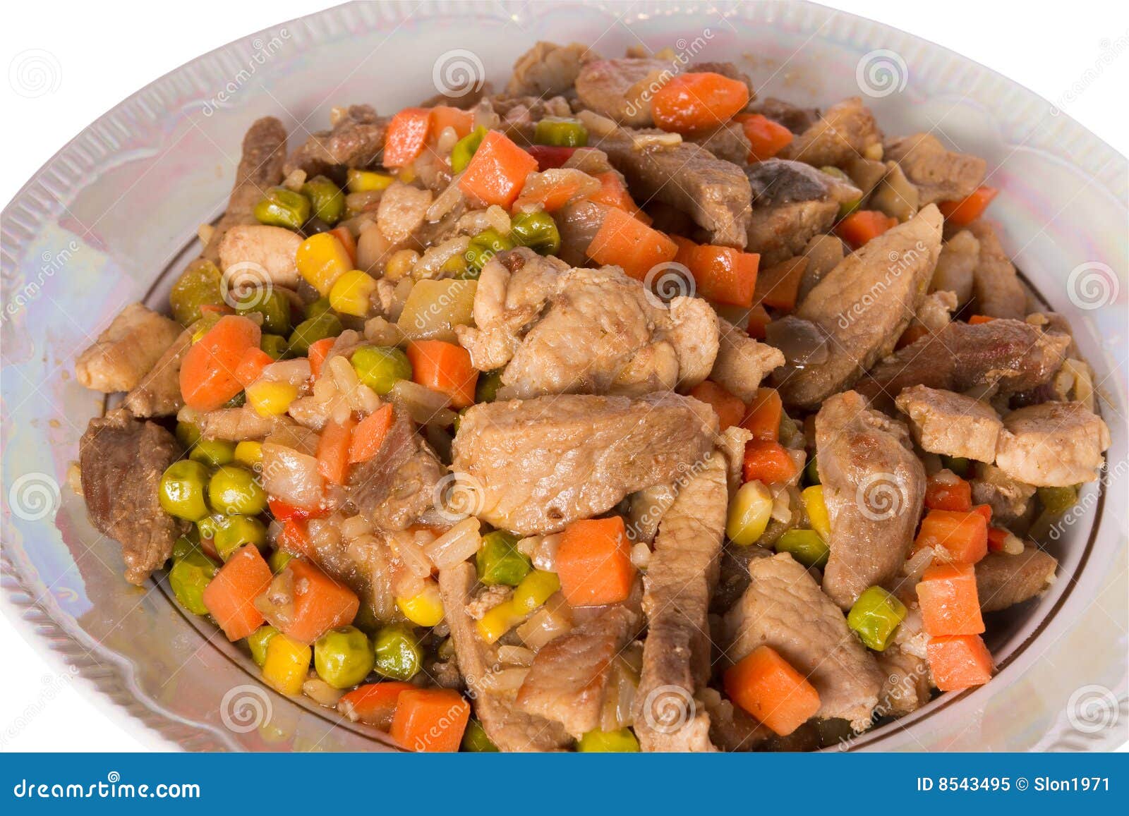 Meat stew stock image. Image of delicious, isolated, meat - 8543495