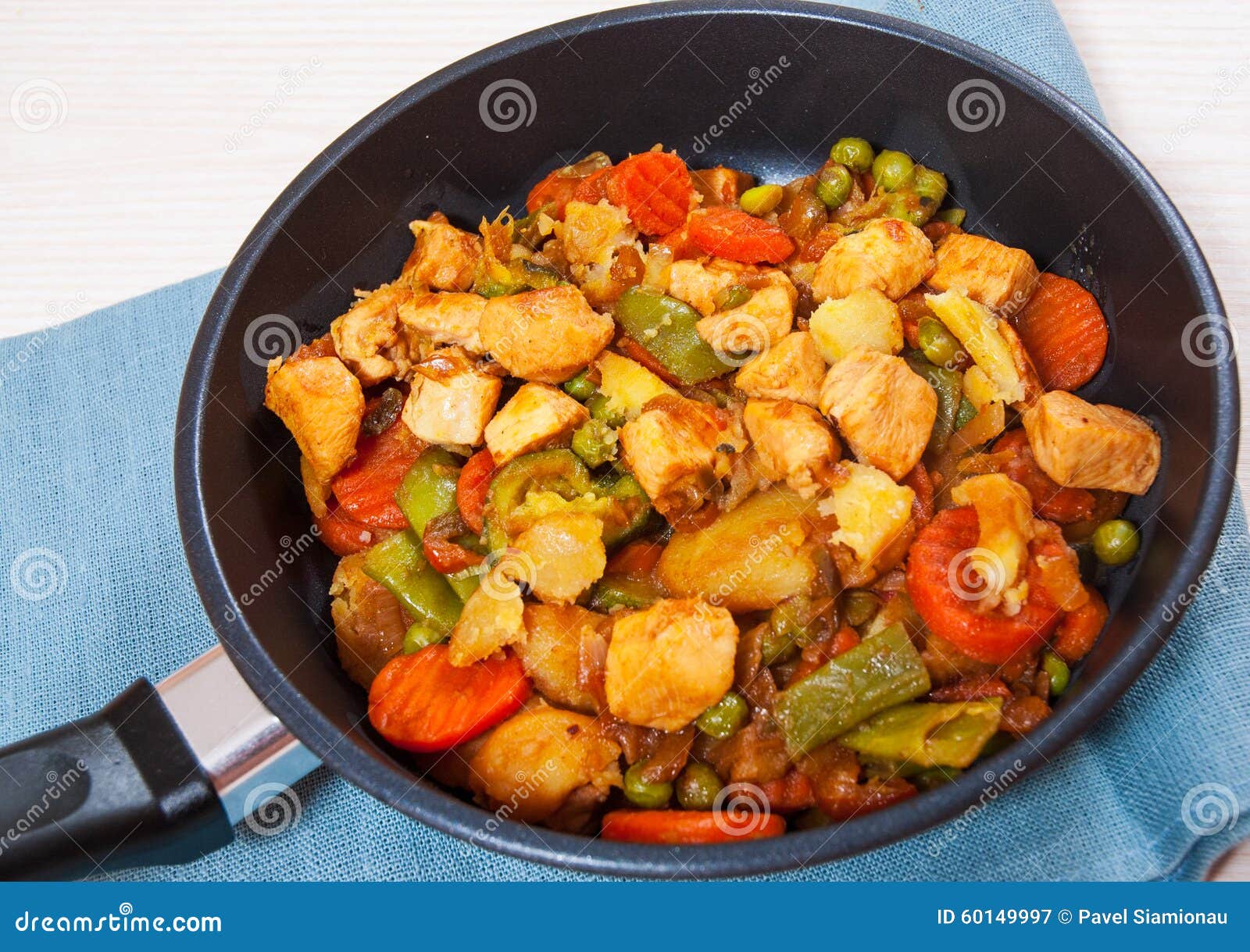 Meat Stew with Mixed Vegetables Stock Image - Image of diner, diet ...