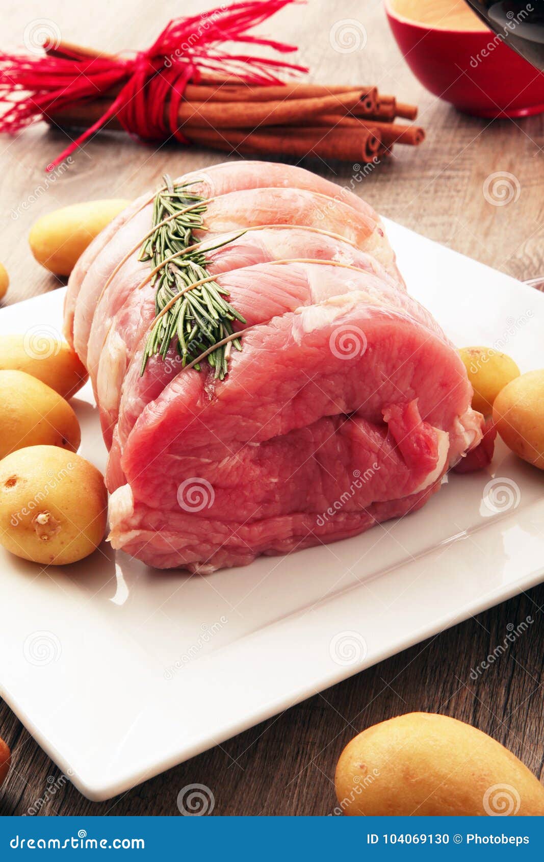 Meat on the table stock photo. Image of gastronomy, fresh - 104069130