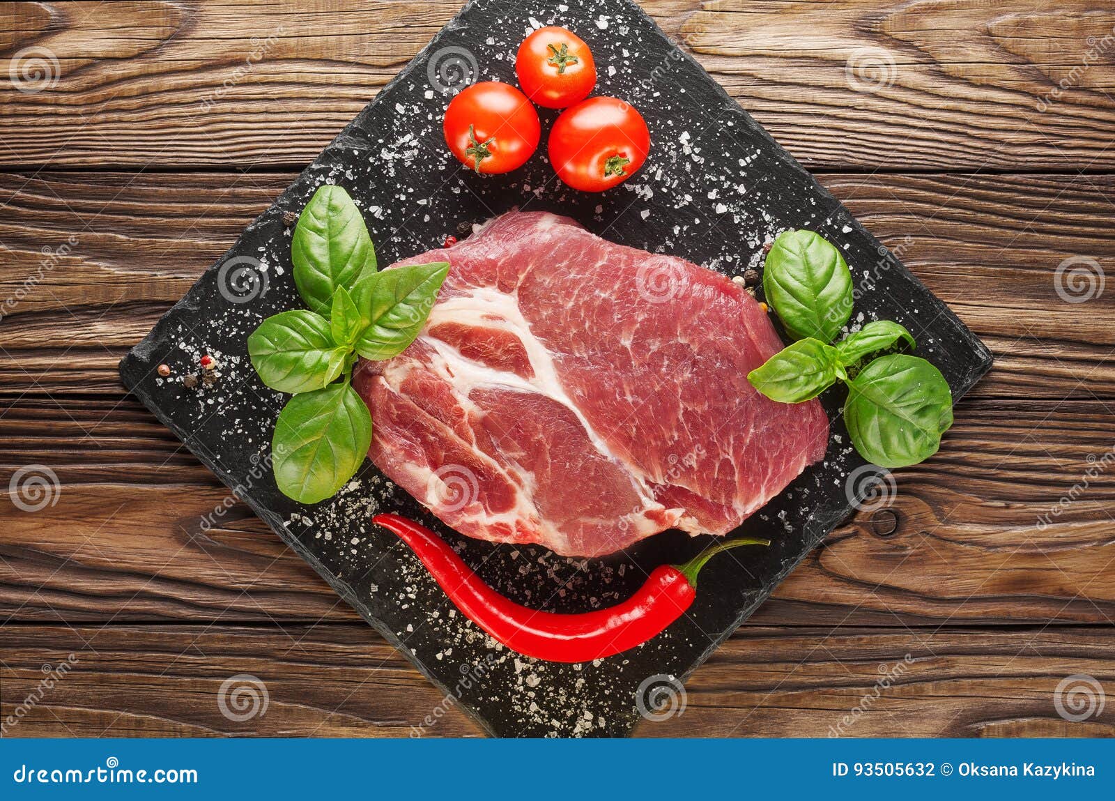 Meat on a Tree with Tomatoes and Pepper Stock Photo - Image of gourmet ...