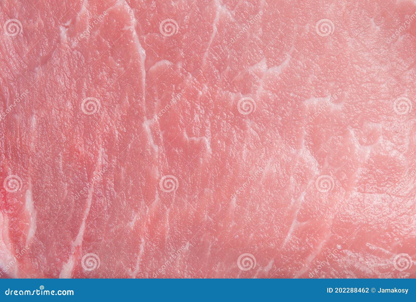 Meat Uncooked Slice Pork Background Texture Close Up Stock Photo ...