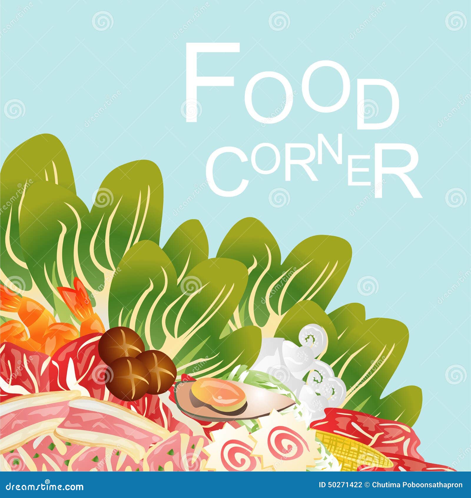 Vegetable Corner Stock Illustrations – 606 Vegetable Corner Stock ...
