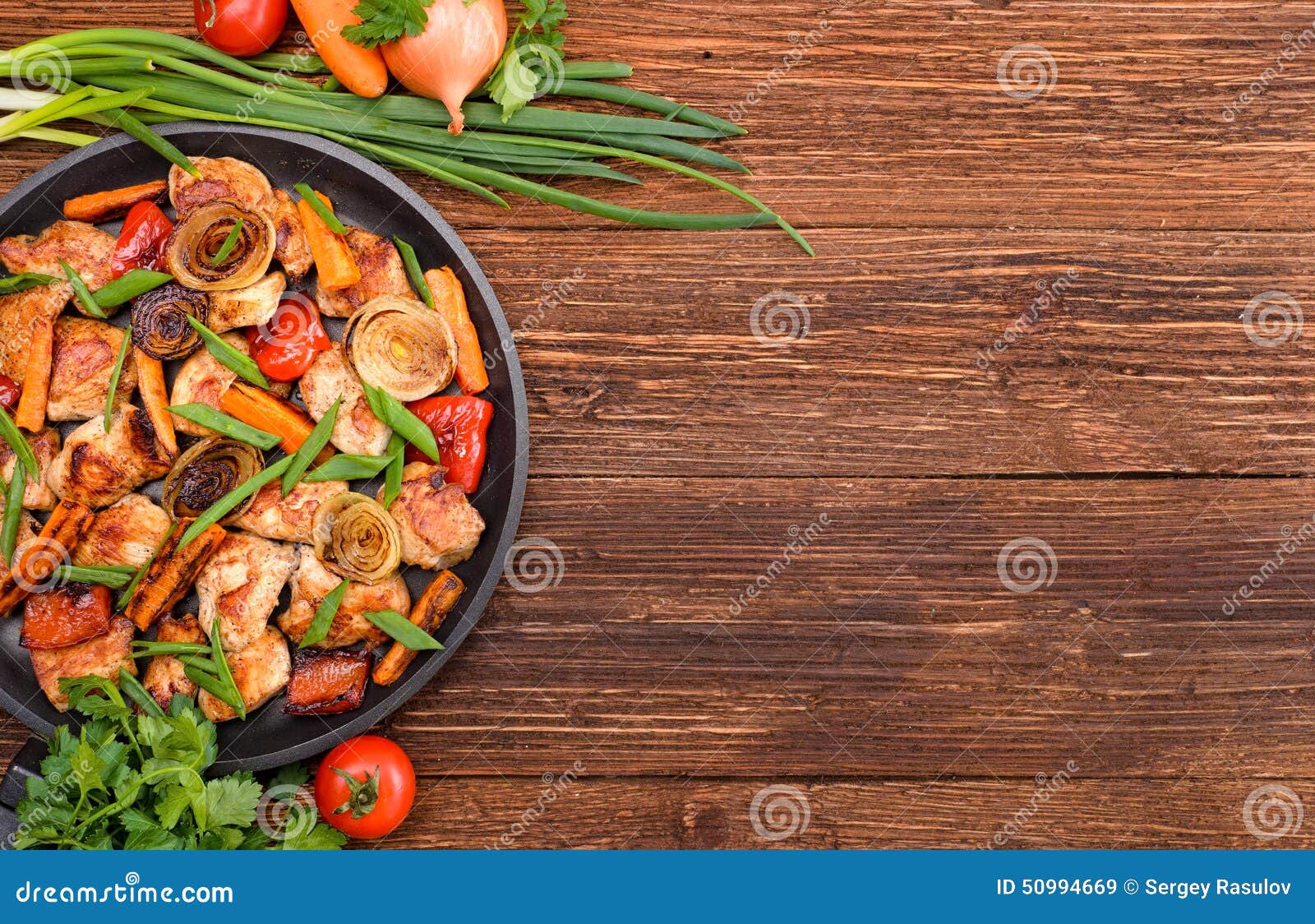 Meat with vegetables stock image. Image of beef, closeup - 50994669