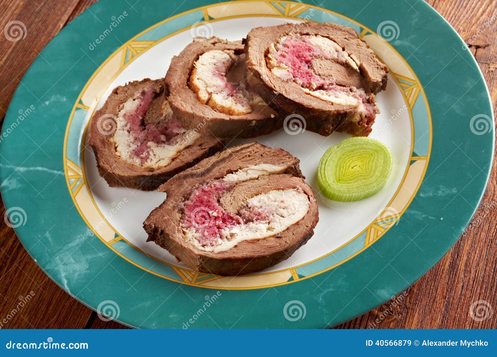 Meat wrapped rolls stock image. Image of grilled, sauce - 40566879