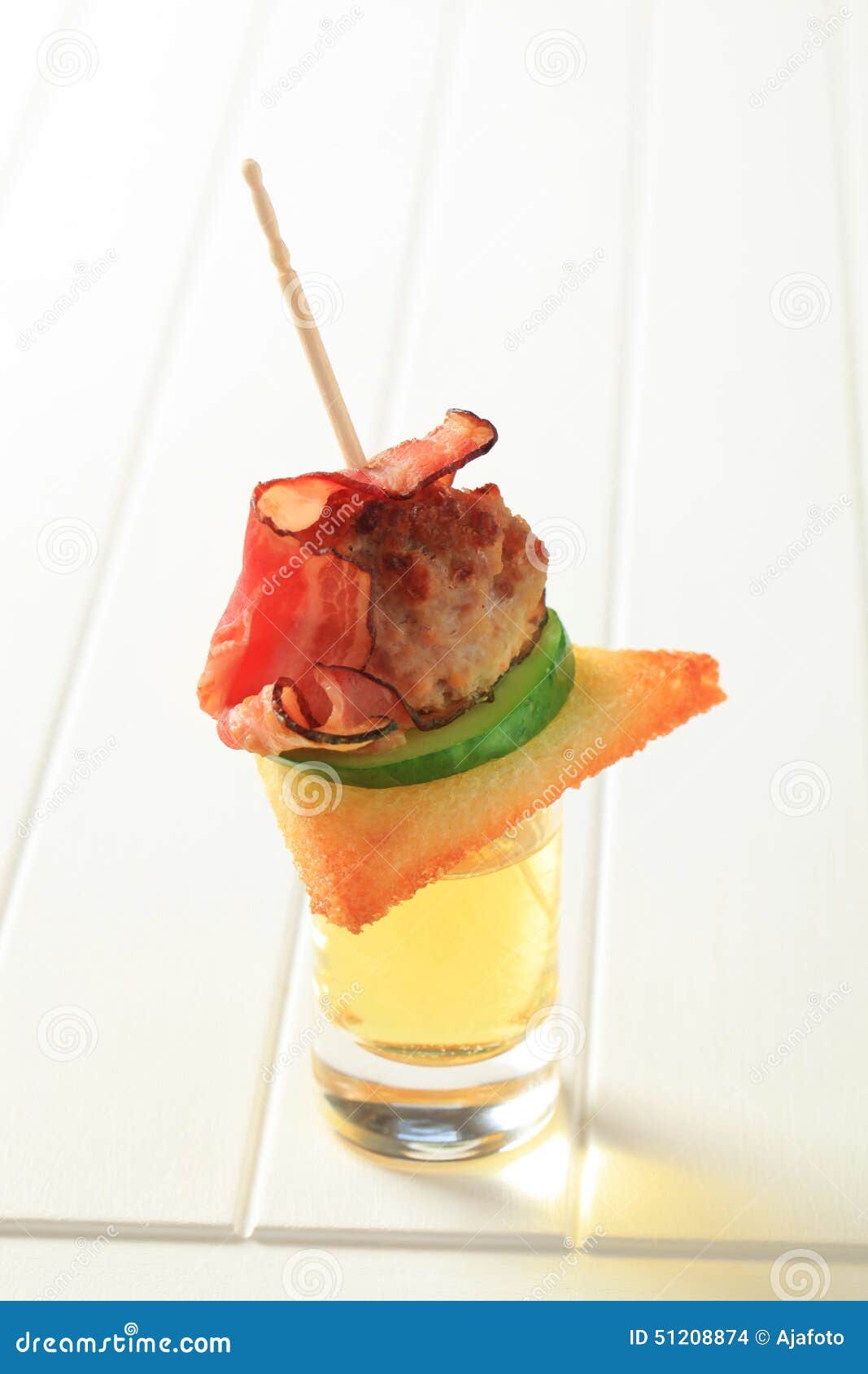 Meatball appetizer stock photo. Image of shot, minced - 51208874