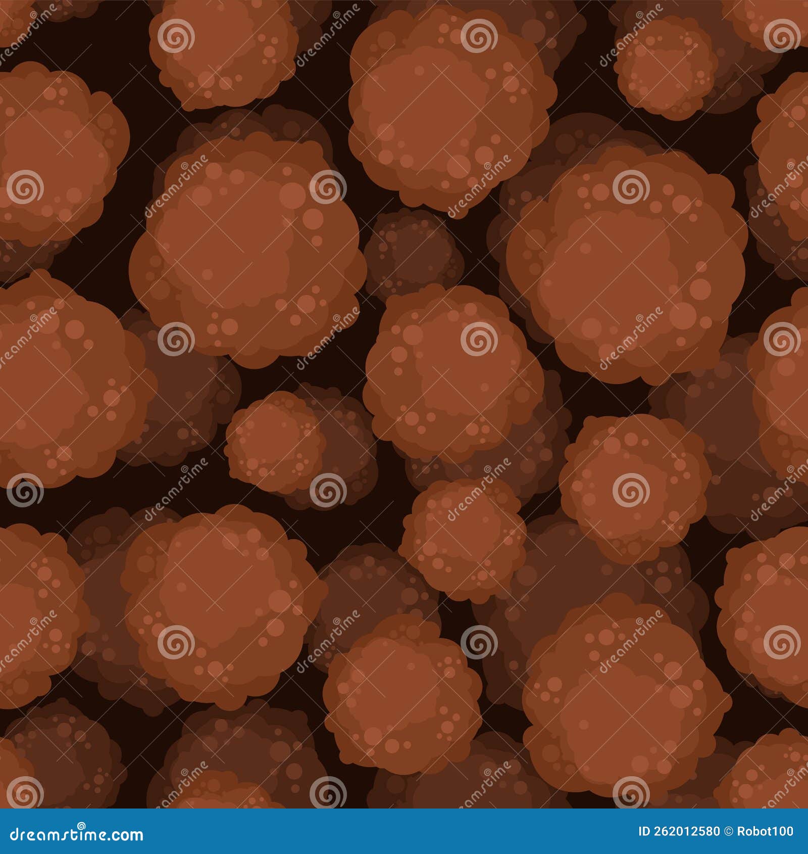 Meatball Pattern Seamless. Ball of Meat Background Stock Vector ...