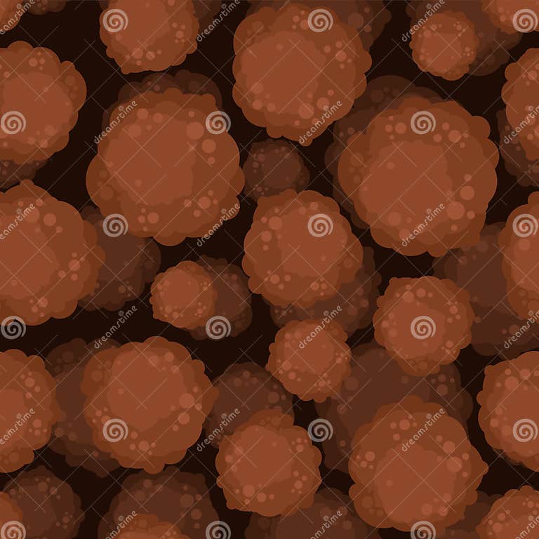Meatball Pattern Seamless. Ball of Meat Background Stock Vector ...