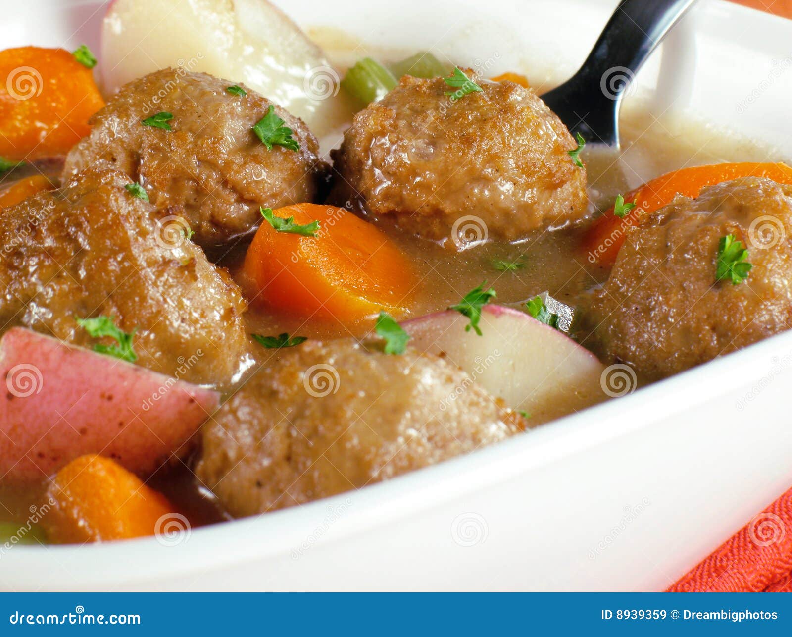 Meatball Stew stock image. Image of meatball, meat, meal - 8939359