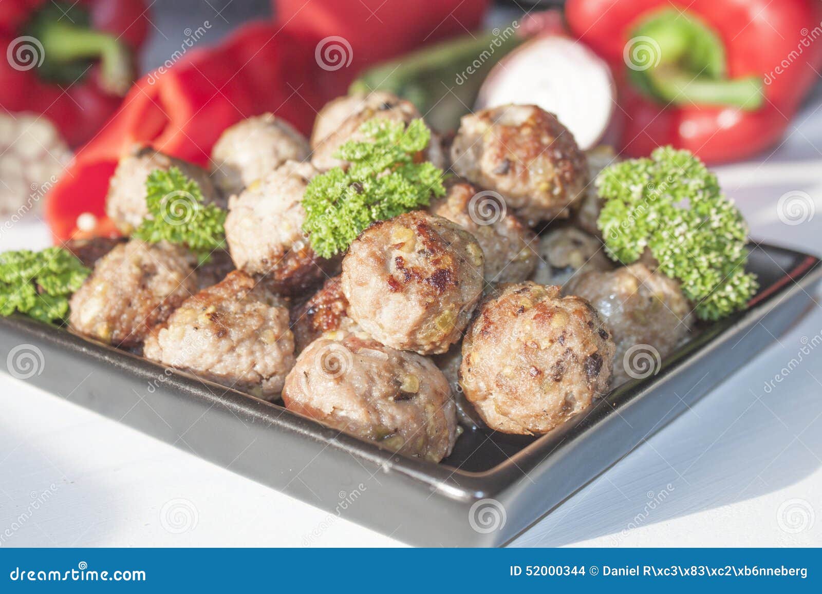 Meatballs stock photo. Image of meal, cuisine, appetizer - 52000344