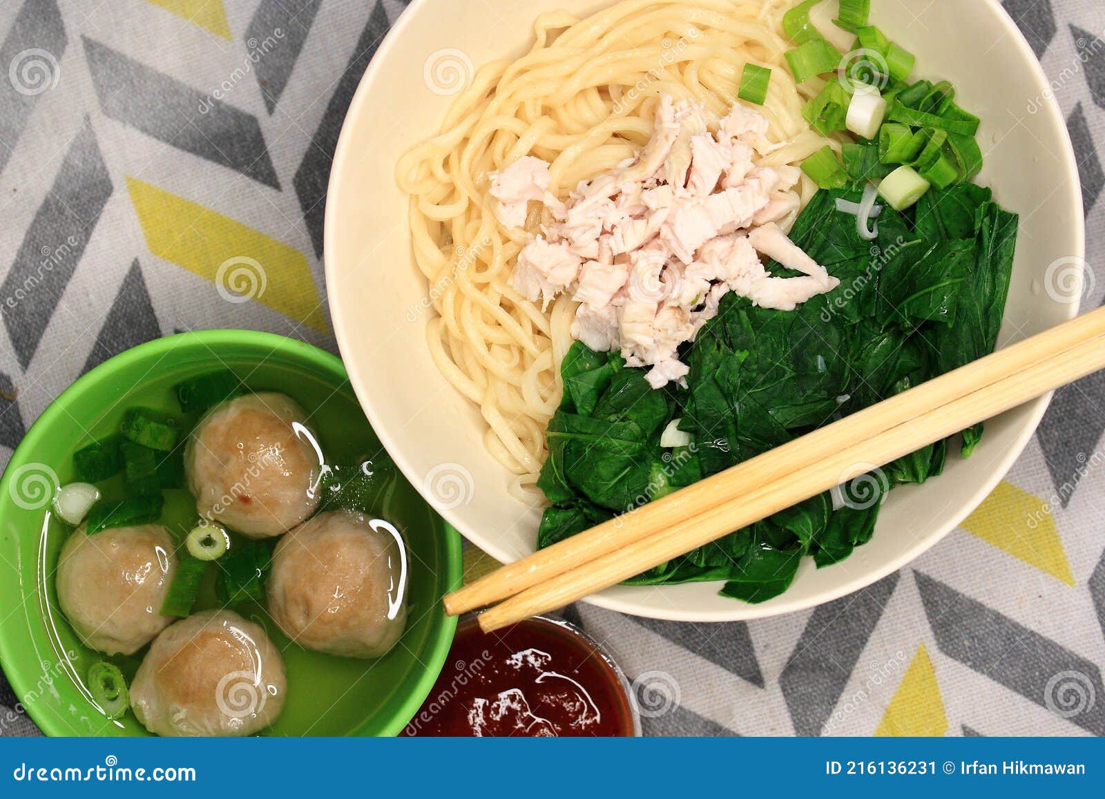 Meatballs Filled with Tendons and Coarse Meat Stock Image - Image of ...