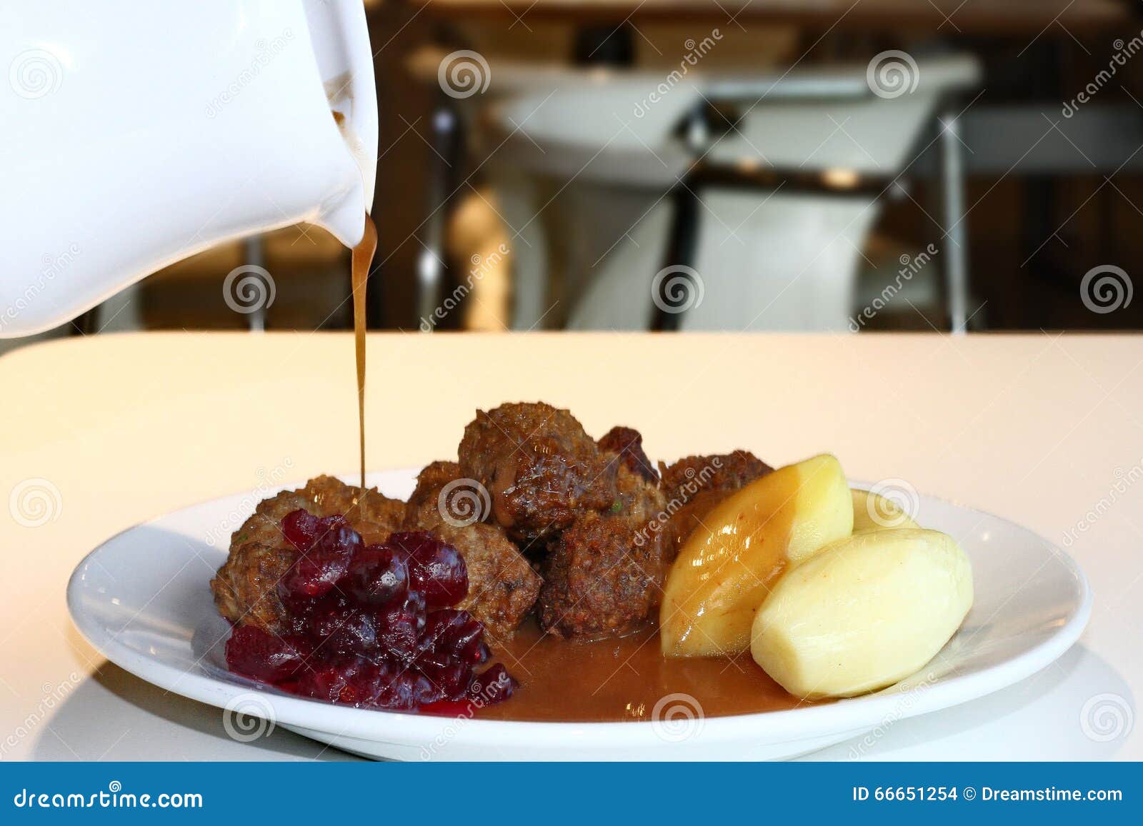 Meatballs stock photo. Image of plates, fine, meatballs - 66651254