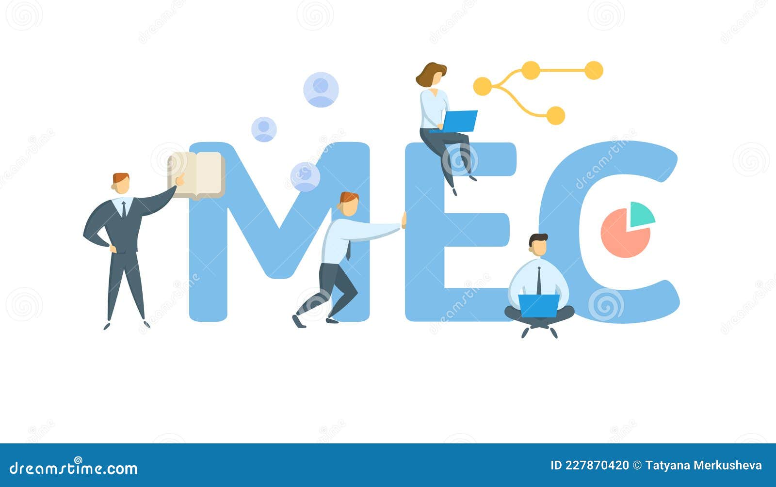 MEC, Modified Endowment Contract. Concept With Keyword, People And ...