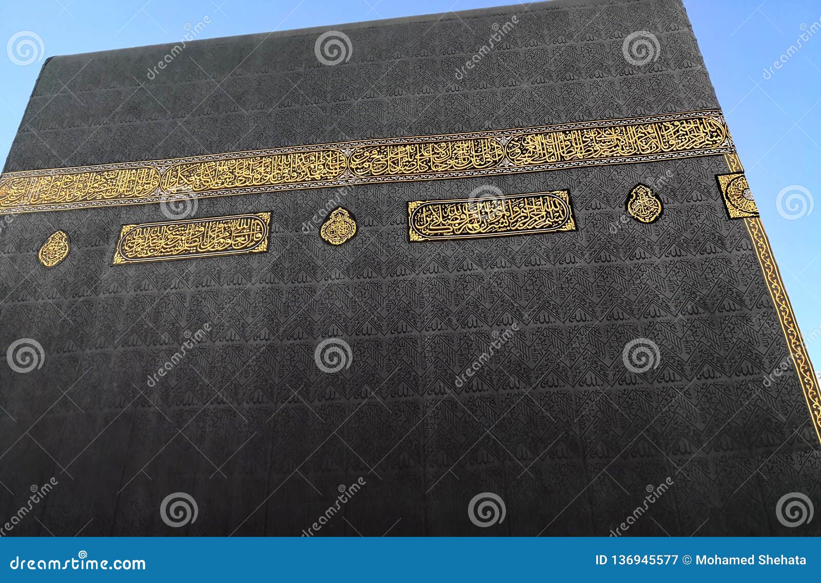 Close Frame for Holy Kaaba in Mecca Editorial Photography - Image of ...