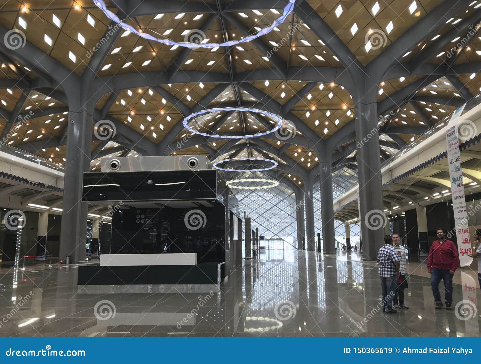 MECCA, SAUDI ARABIA - MAY 27, 2019 : Interior View of HSR Mecca Station ...